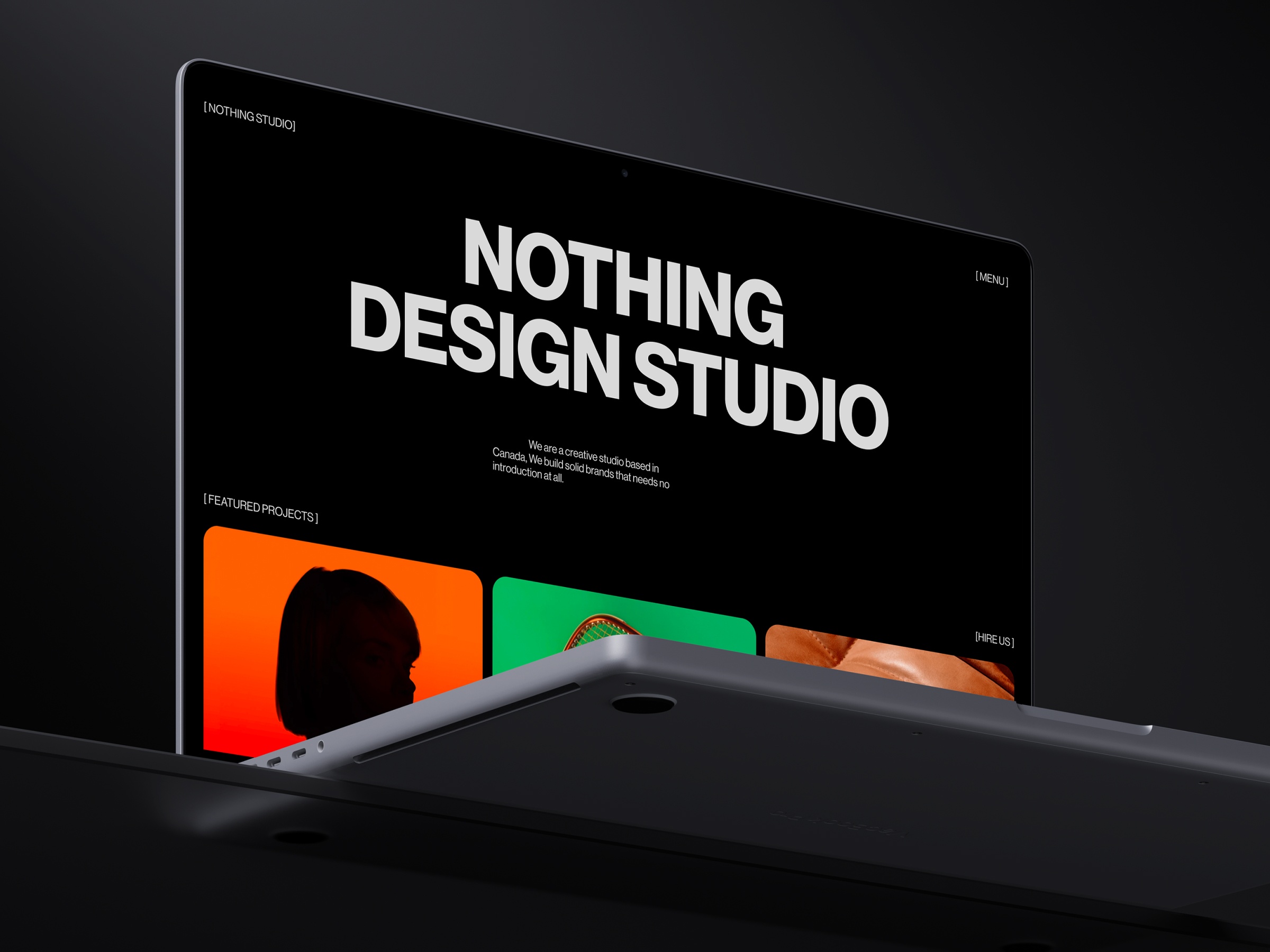 Nothing: Responsive Portfolio Website Template by Basit A. Khan ...
