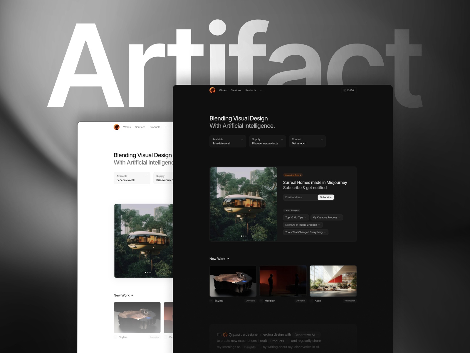 Artifact: Responsive Blog Website Template by Cédric — Framer Marketplace