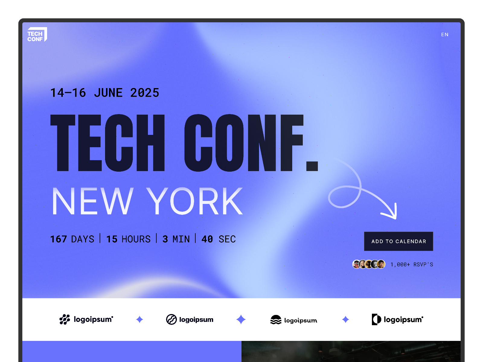Tech Conf.: Responsive Conference Website Template by Dan Marek ...