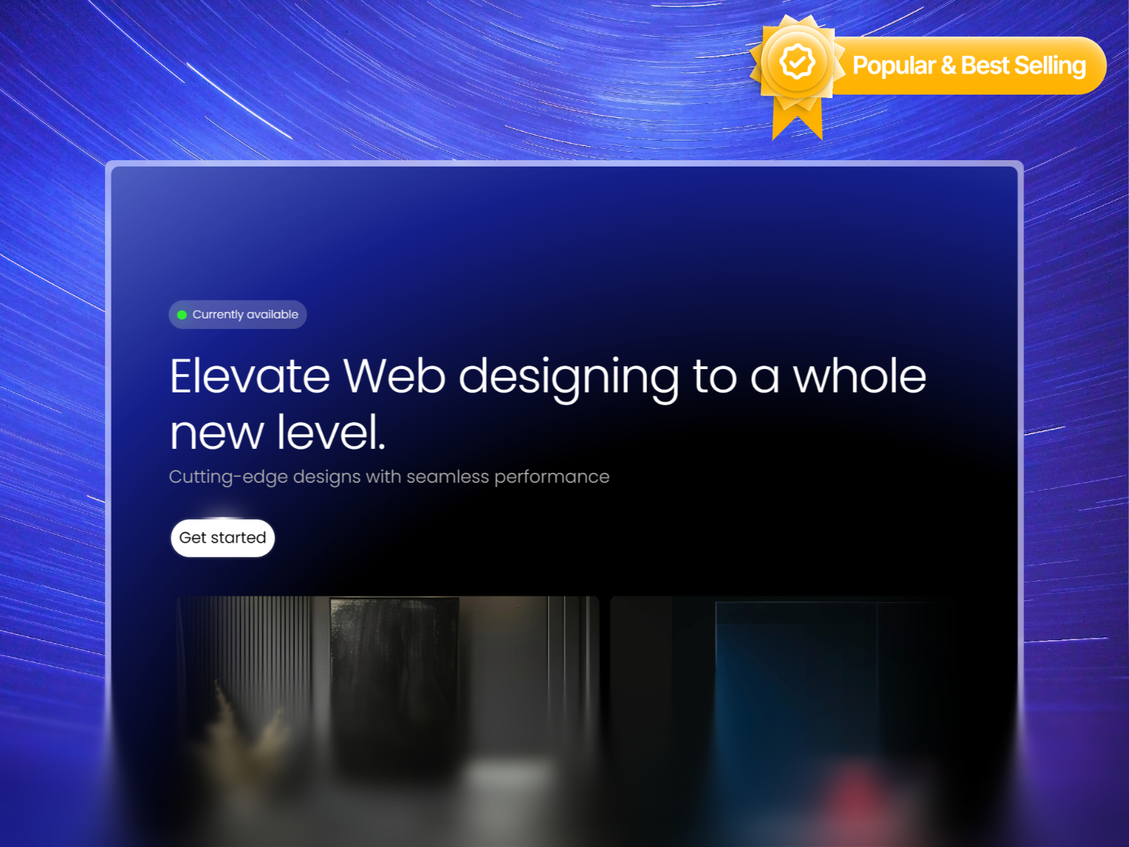 EclipseX: Free Portfolio Website Template by Vaibhavv — Framer Marketplace