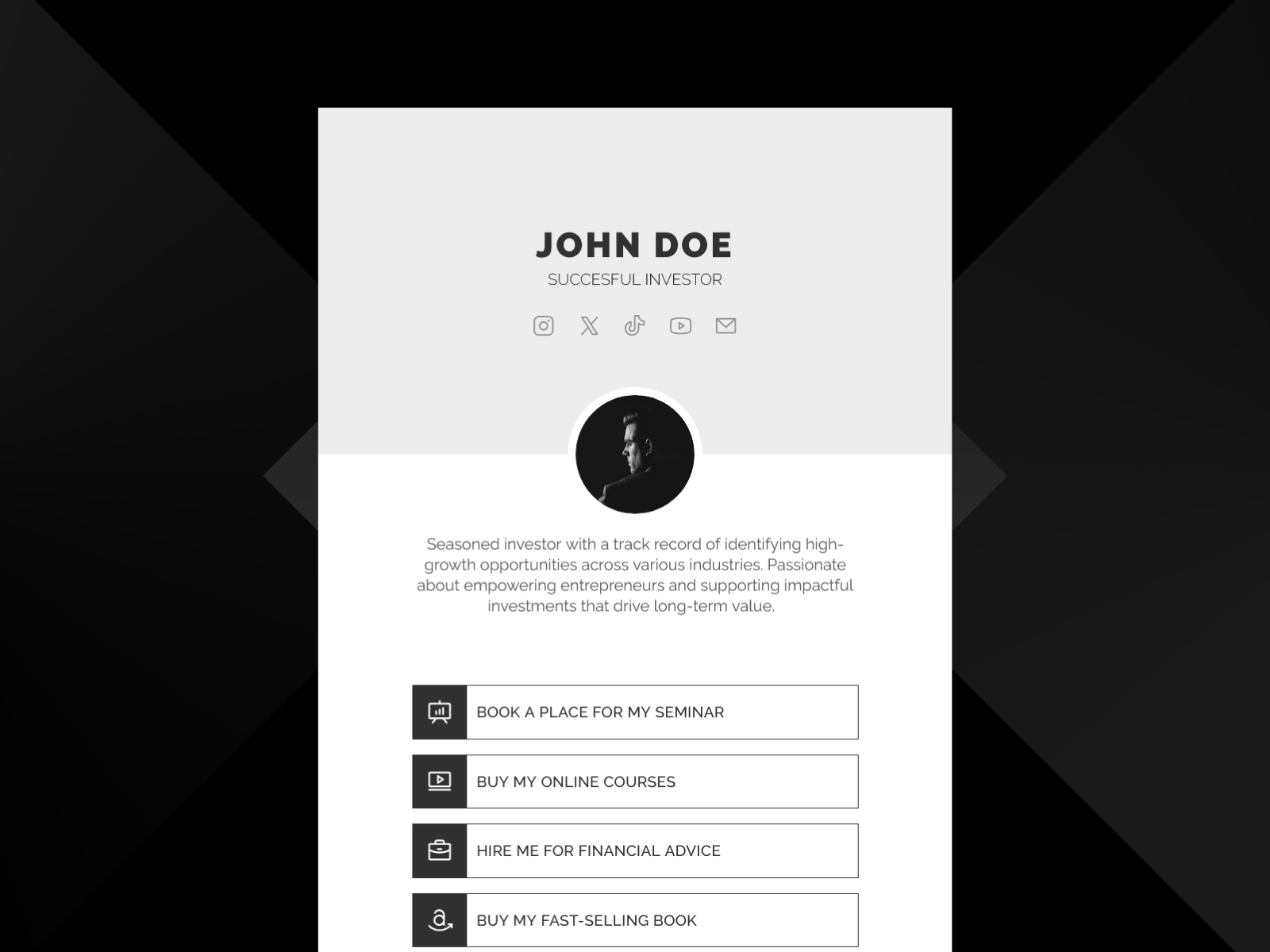 LinkNest: Free Personal Website Template by Radu — Framer Marketplace