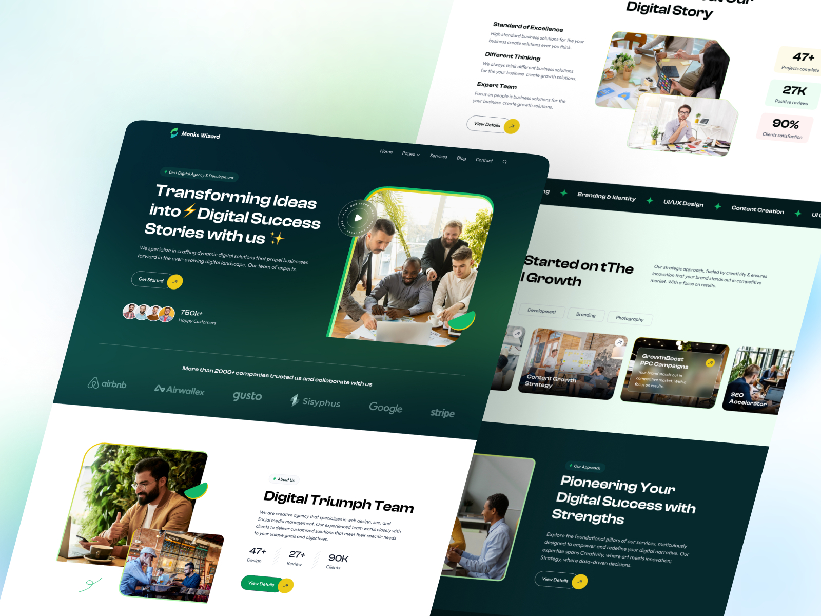 Monks Wizard: Responsive Business Website Template by Design Monks ...