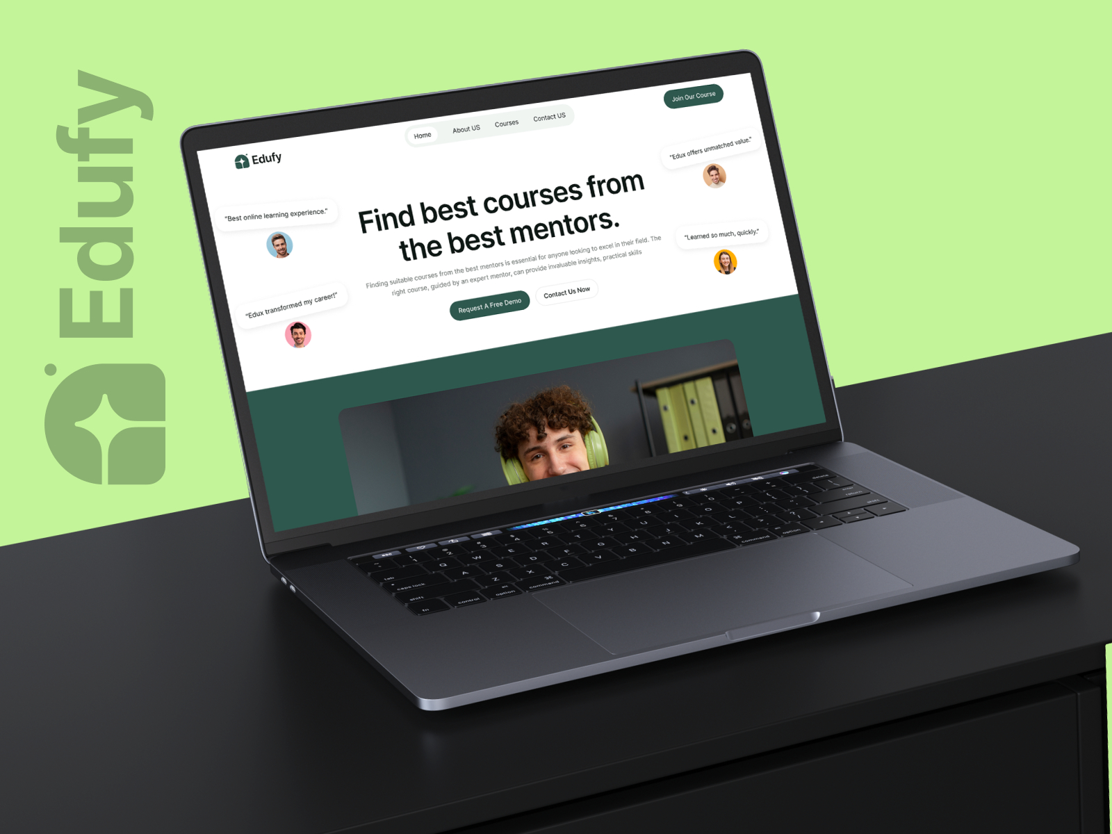 Edufy: Responsive Landing Page Website Template by FramerDevs — Framer ...