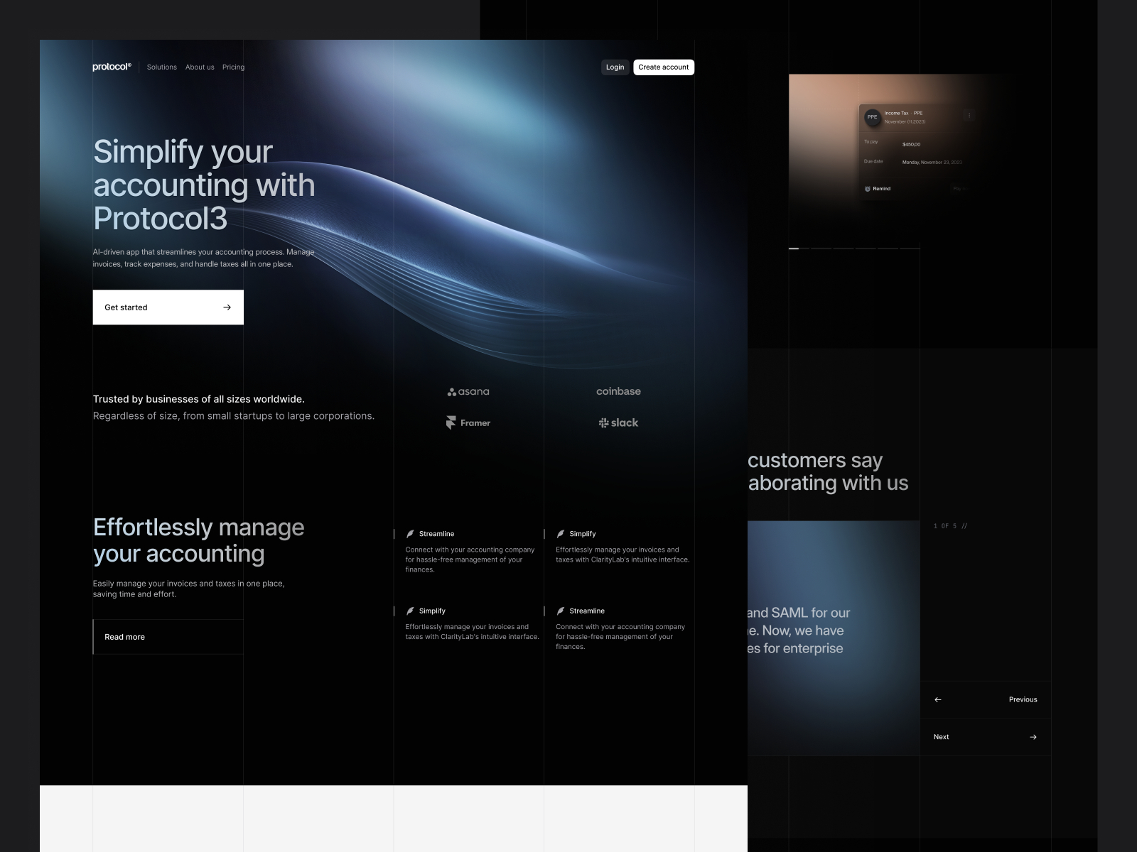 Protocol3: Free SaaS Website Template by DesignMe — Framer Marketplace