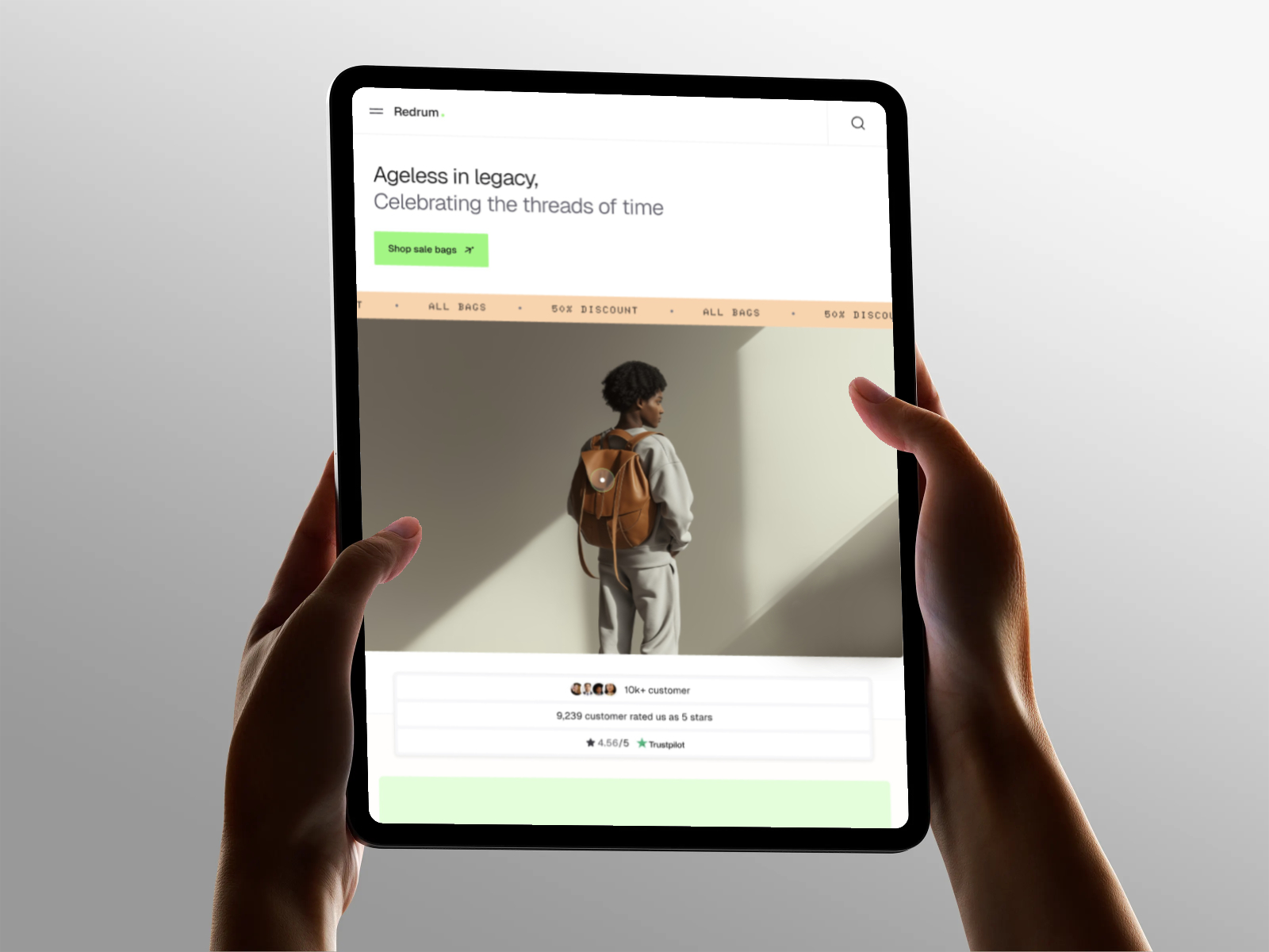 Redrum: Responsive Ecommerce Website Template by Mert Oztopkara ...