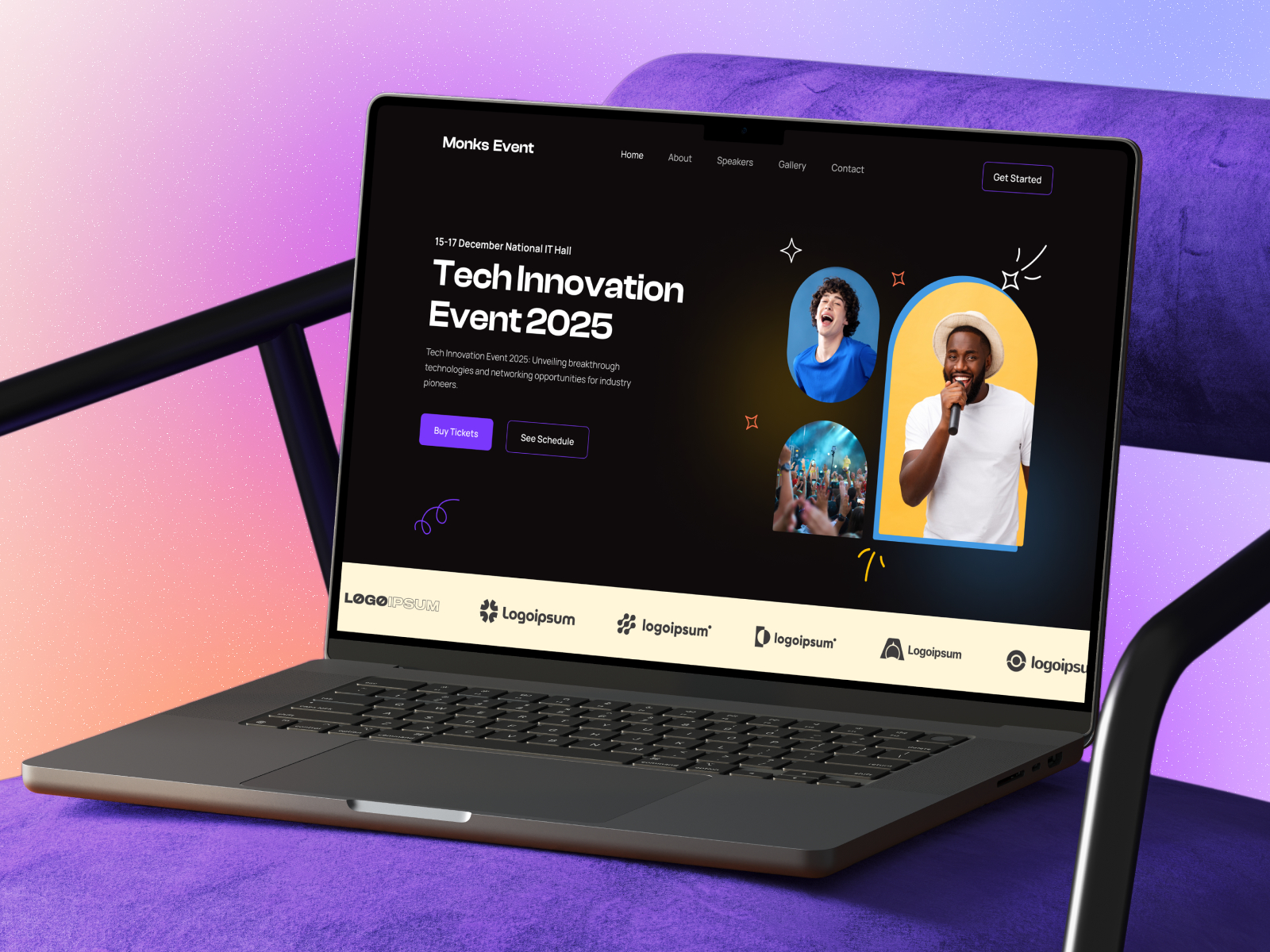 MonksEvent : Responsive Business Website Template by Design Monks ...