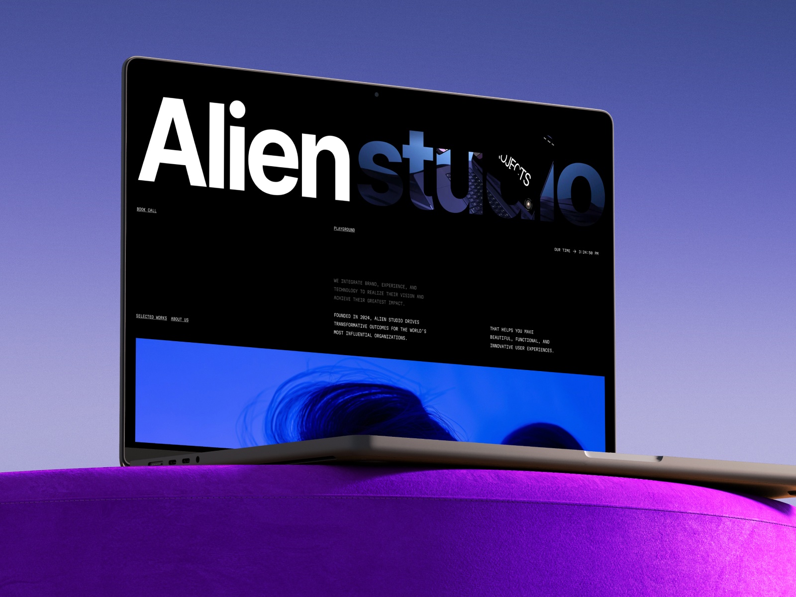 Alien: Responsive Agency Website Template by Basit A. Khan — Framer ...