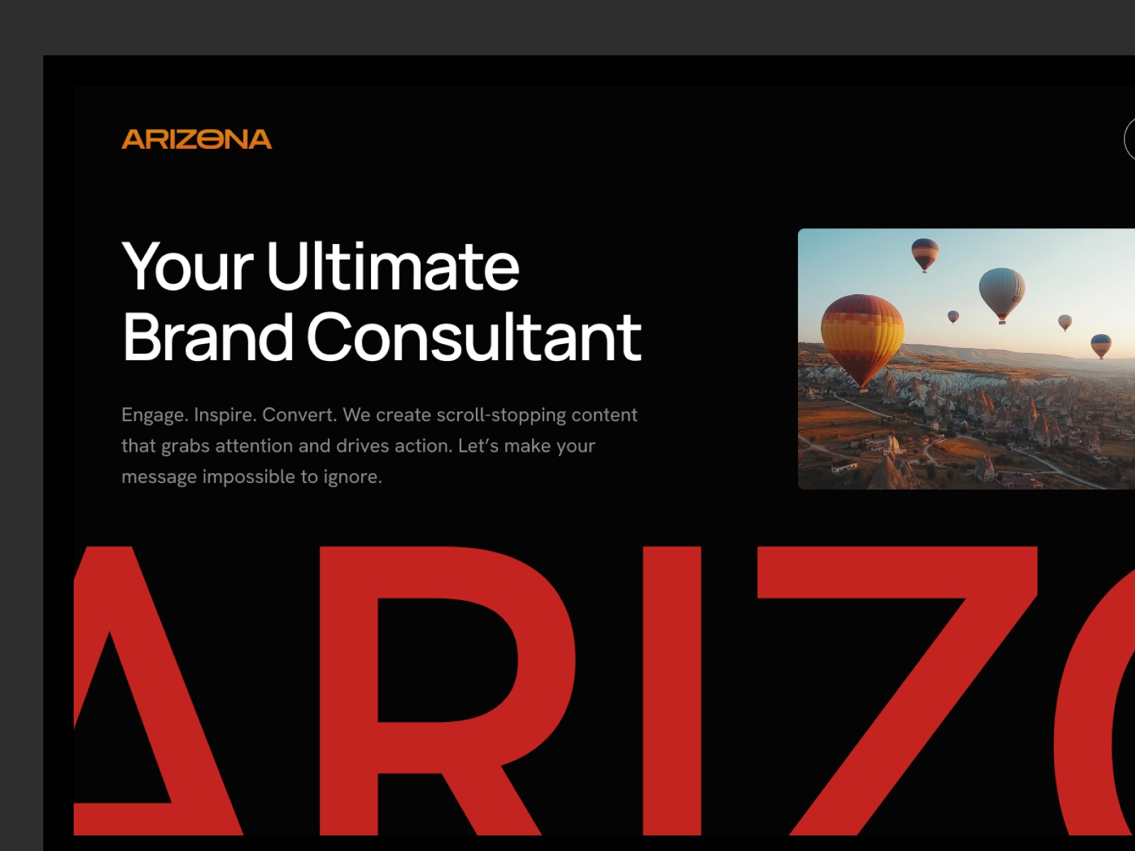 Arizona: Responsive Business Website Template by Biyi Adetunji — Framer ...