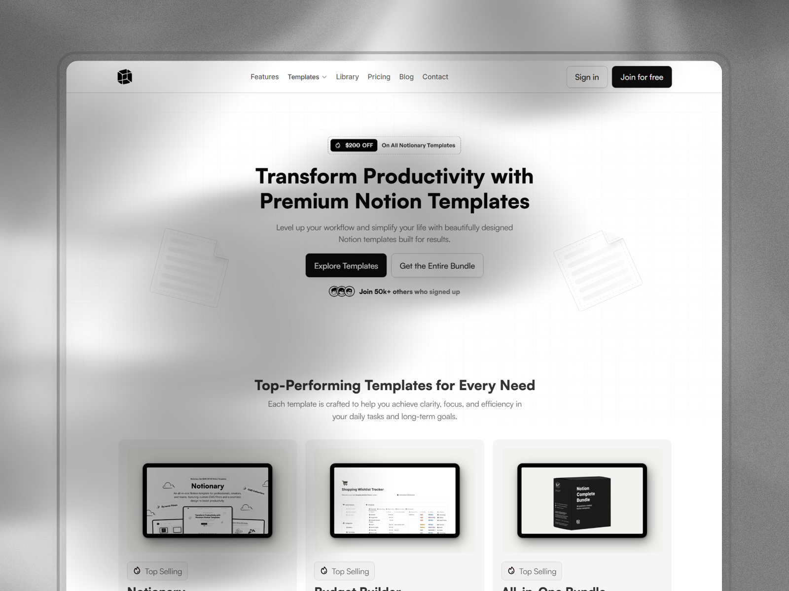 Notionary: Responsive Landing Page Website Template by Dragframe ...