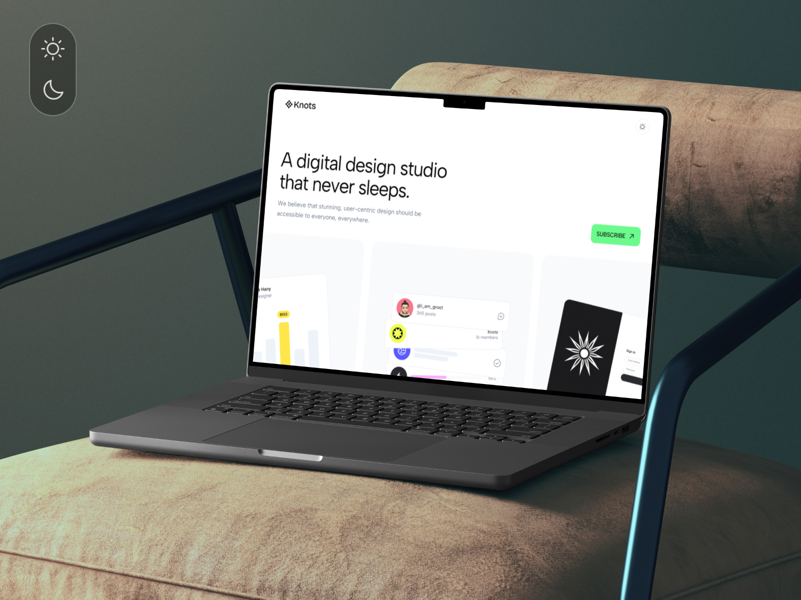 Knots: Free Portfolio Website Template by Clonify — Framer Marketplace