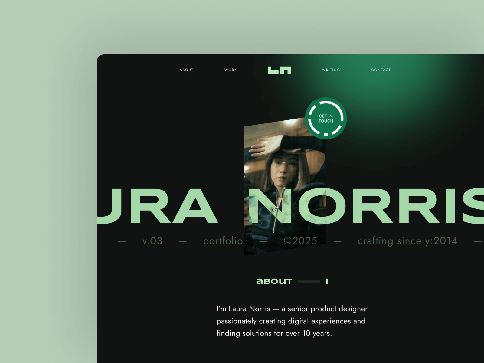 Lorris: Free Personal Website Template by CocoBasic — Framer Marketplace