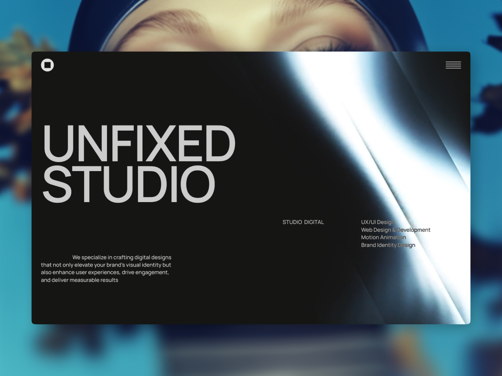 UNFIXED: Responsive Portfolio Website Template by Fahlevi — Framer ...