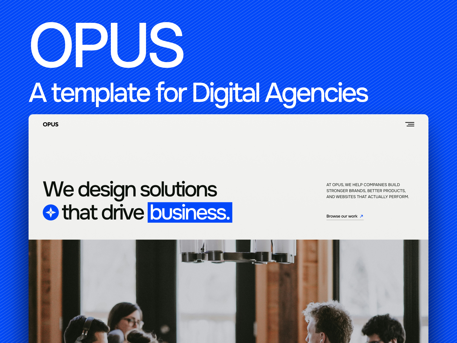 Opus: Responsive Portfolio Website Template by Krzysztof Hejna — Framer Marketplace
