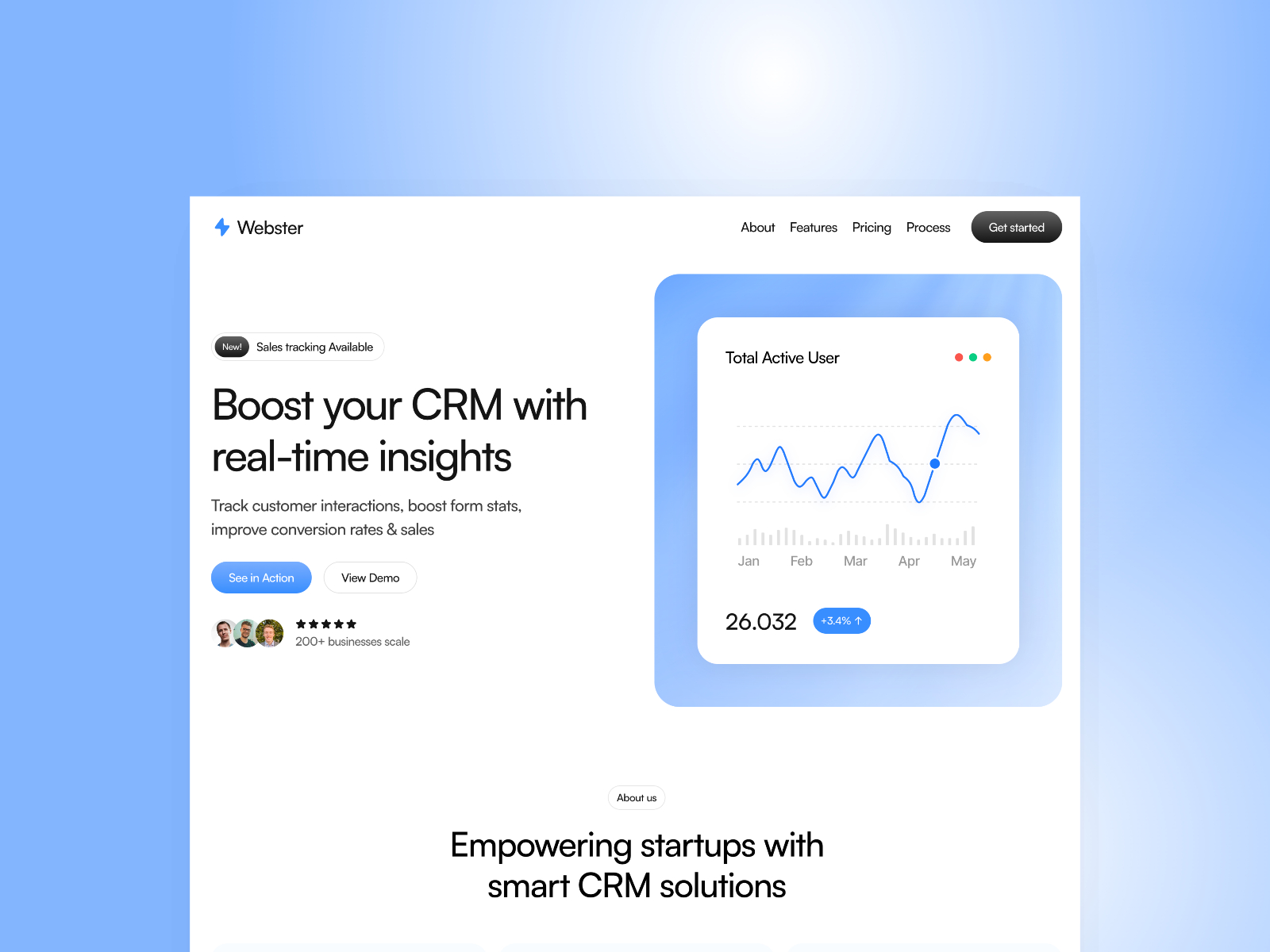 Webster: Free Business Website Template by Muzamal Hussain — Framer ...