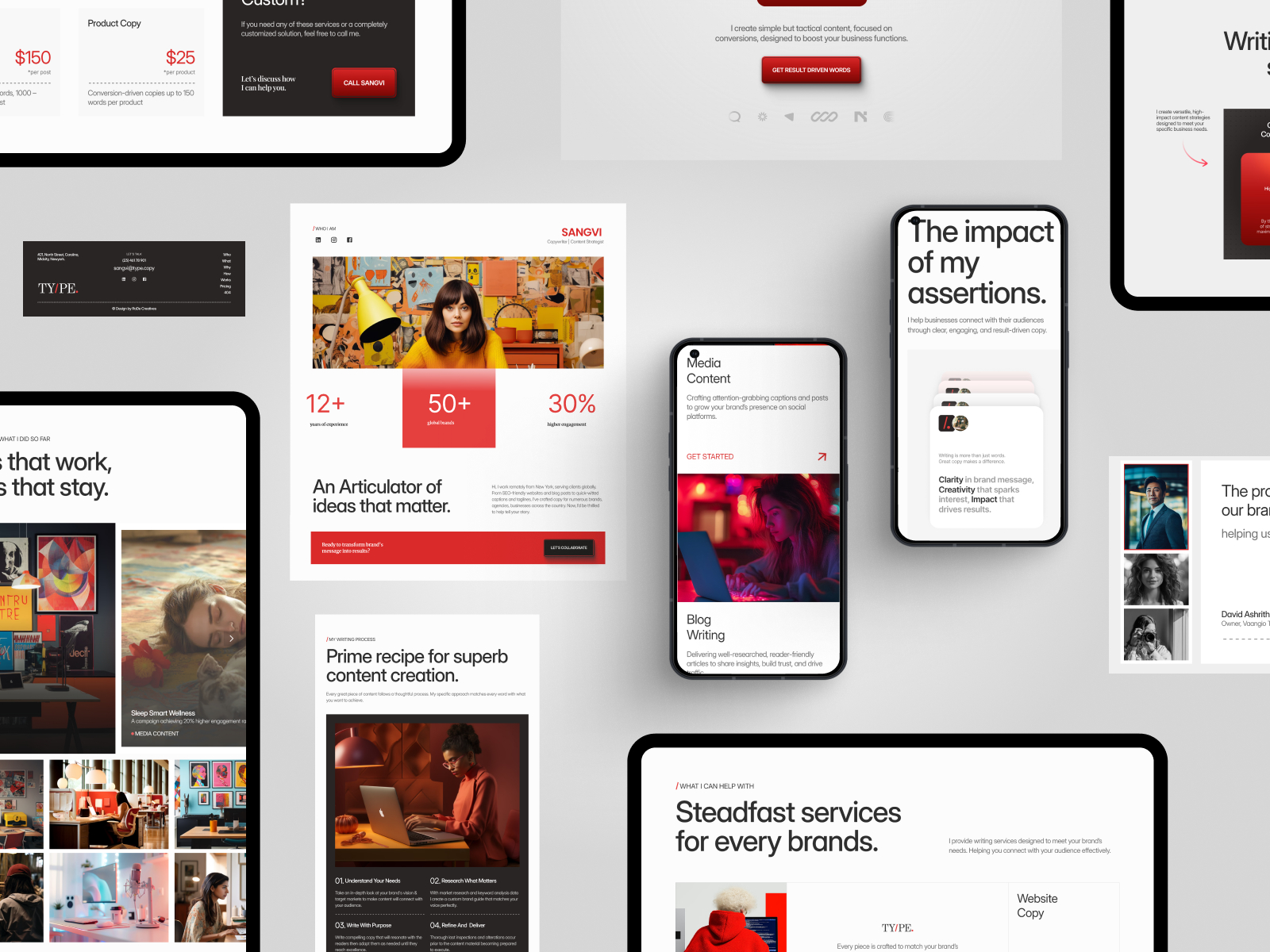 Type.: Free Portfolio Website Template by Ram Kumar S — Framer Marketplace