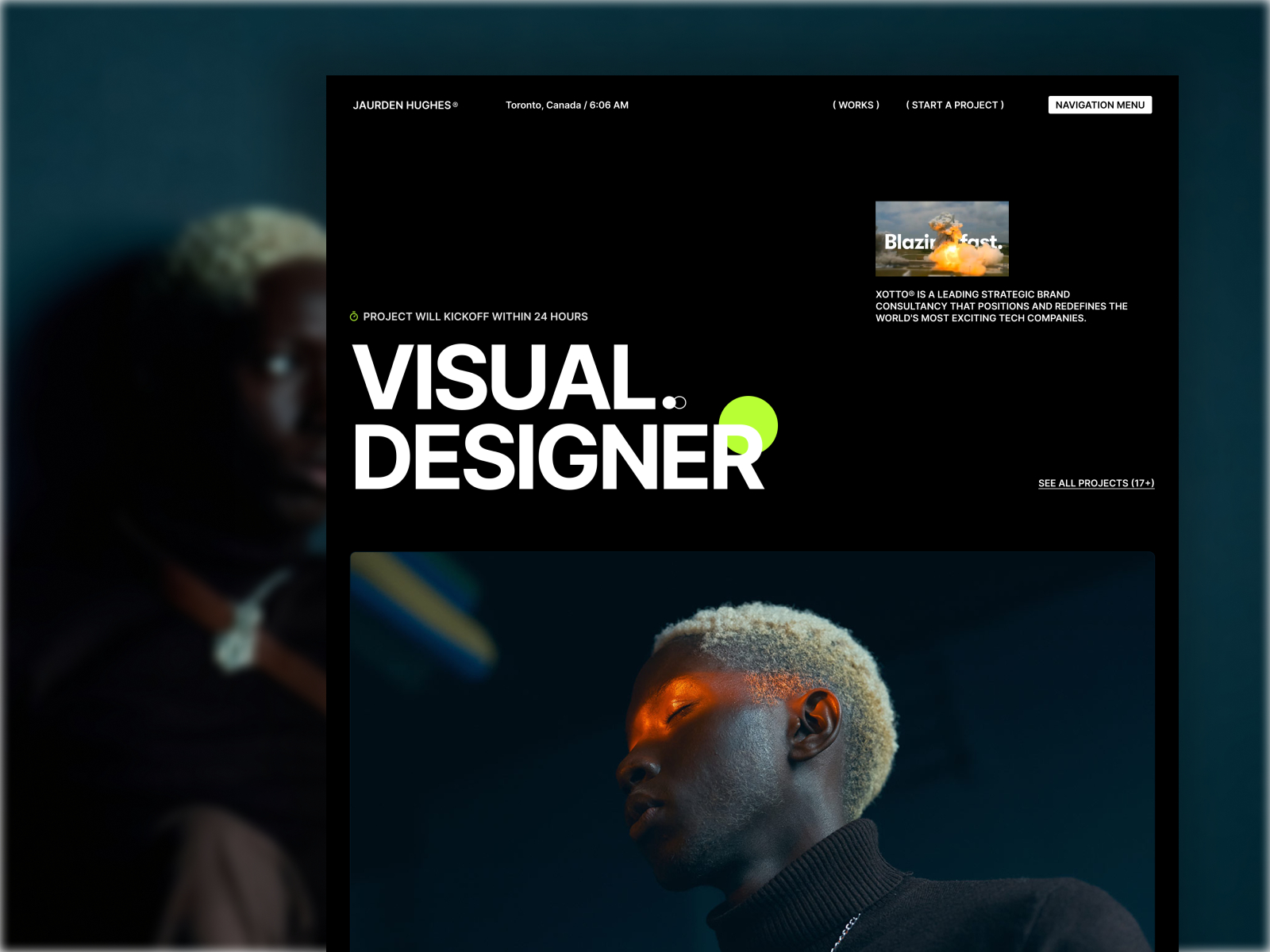 Portz: Free Portfolio Website Template by TemplateCafe — Framer Marketplace