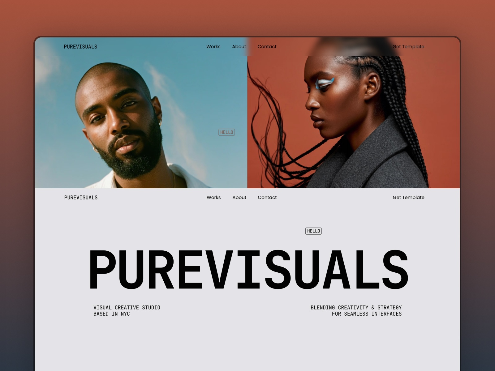 PureVisuals: Free Photography Website Template by Thanh Tran — Framer Marketplace