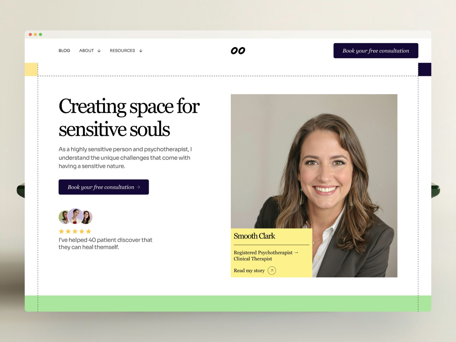 Smoothy: Responsive Personal Website Template by Studio Duo — Framer ...