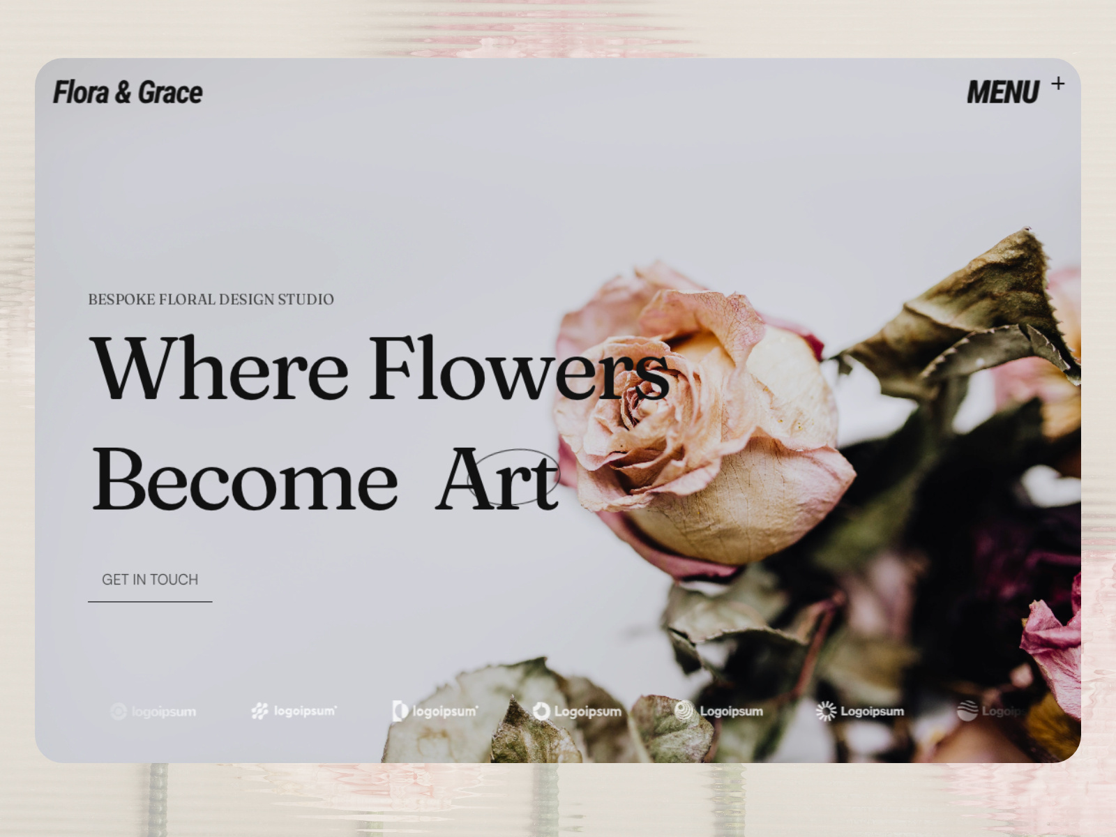 Flora&Grace: Responsive Portfolio Website Template by Irem Geldry — Framer Marketplace