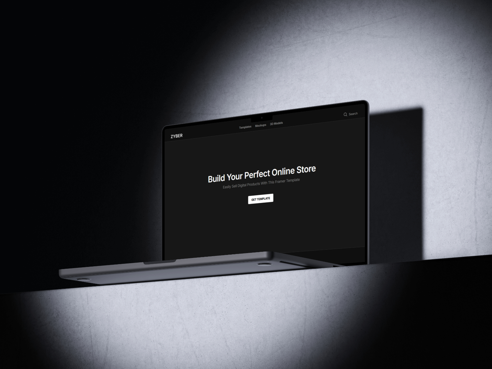 Zyber: Responsive Digital Products Website Template by Brian Becil ...