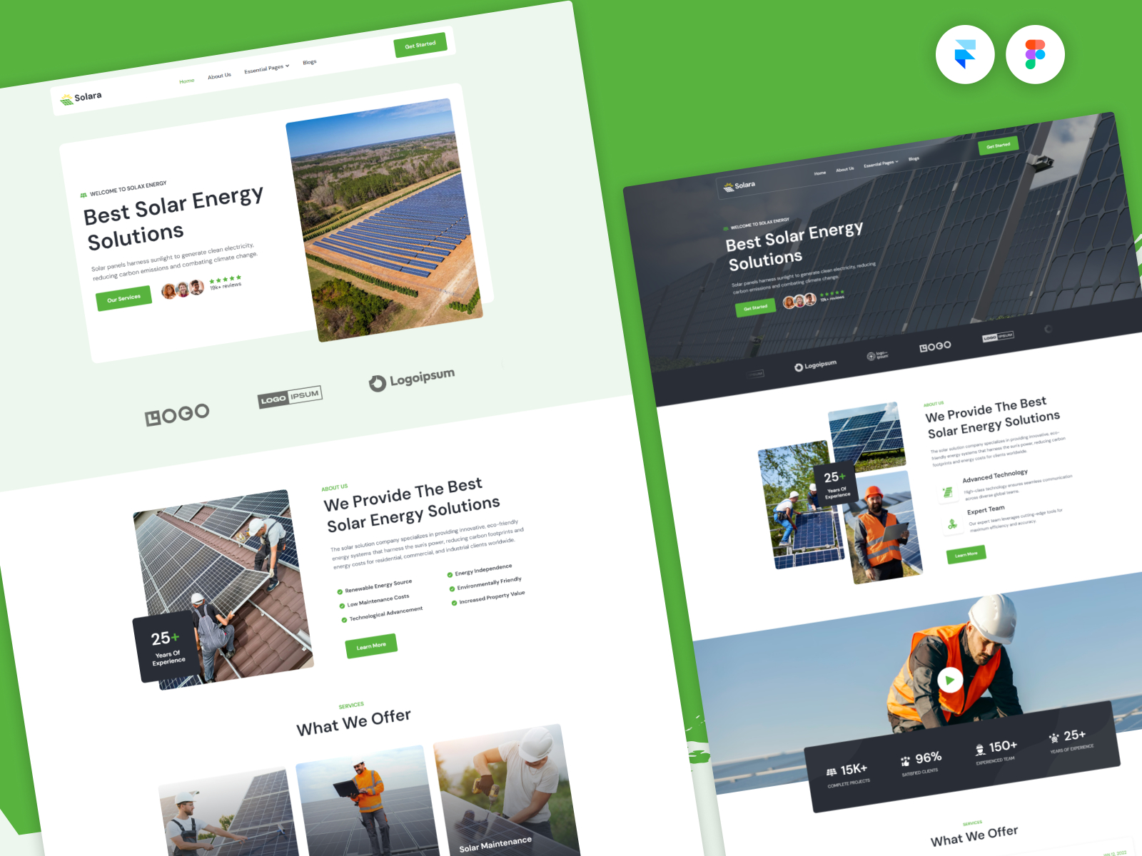 Solarax: Responsive Health Website Template by RedDevs — Framer Marketplace