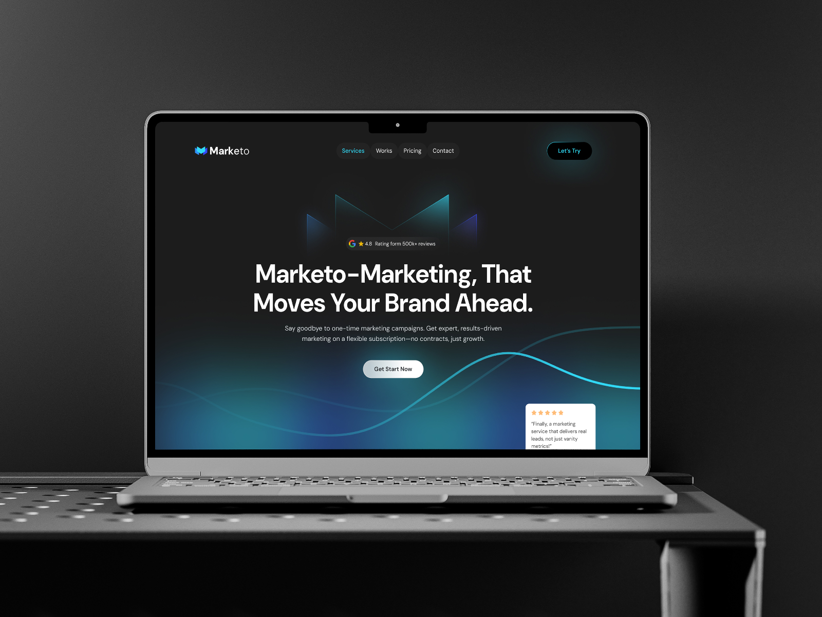 Marketo: Responsive Business Website Template by Grabui Library ...