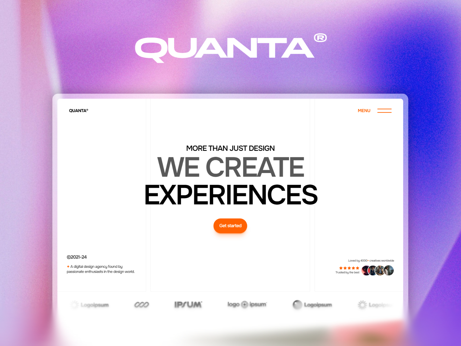 QuantaX: Responsive Agency Website Template by Vaibhavv — Framer ...