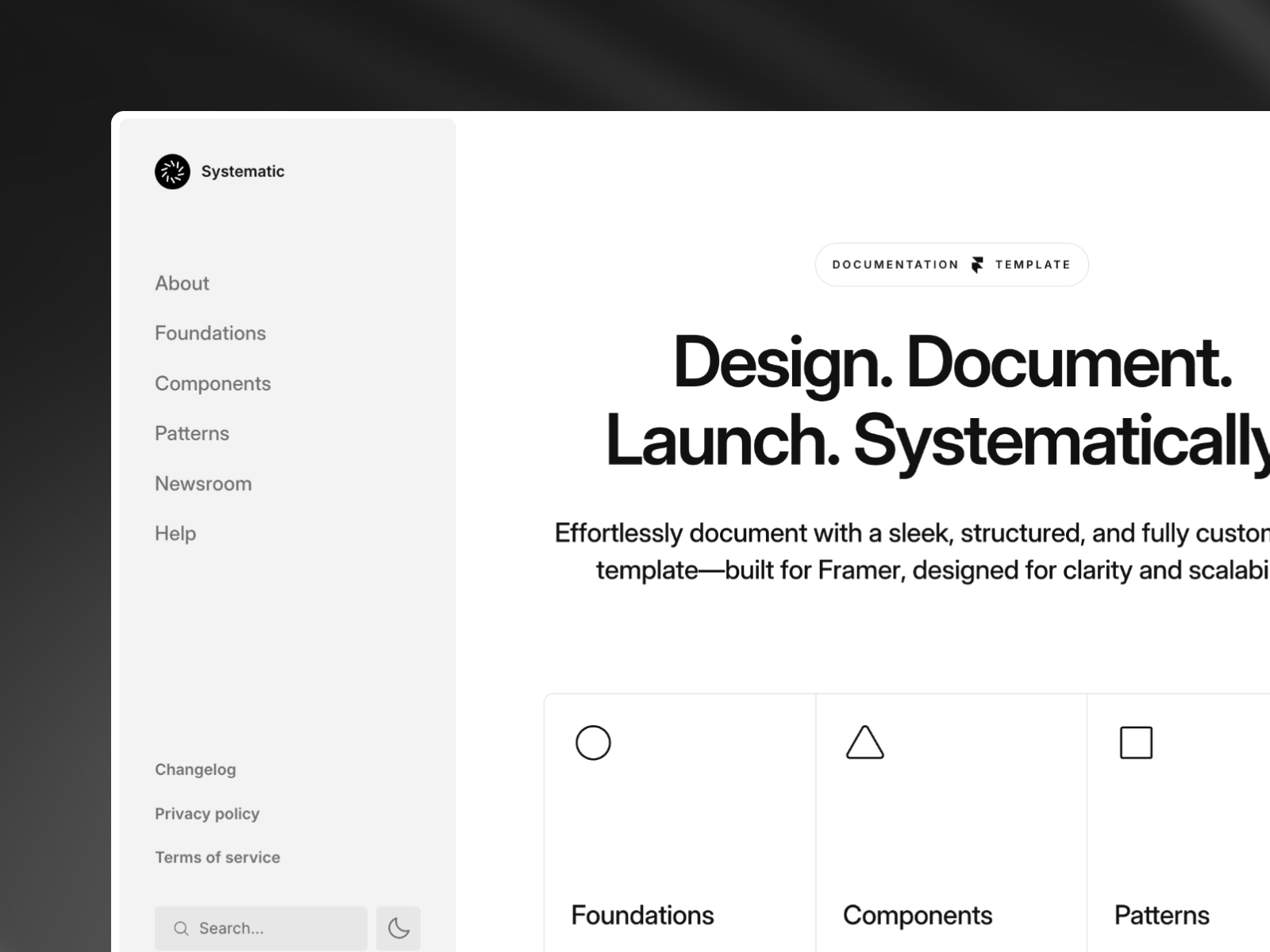 Systematic: Responsive Documentation Website Template by Semih Yilmaz ...