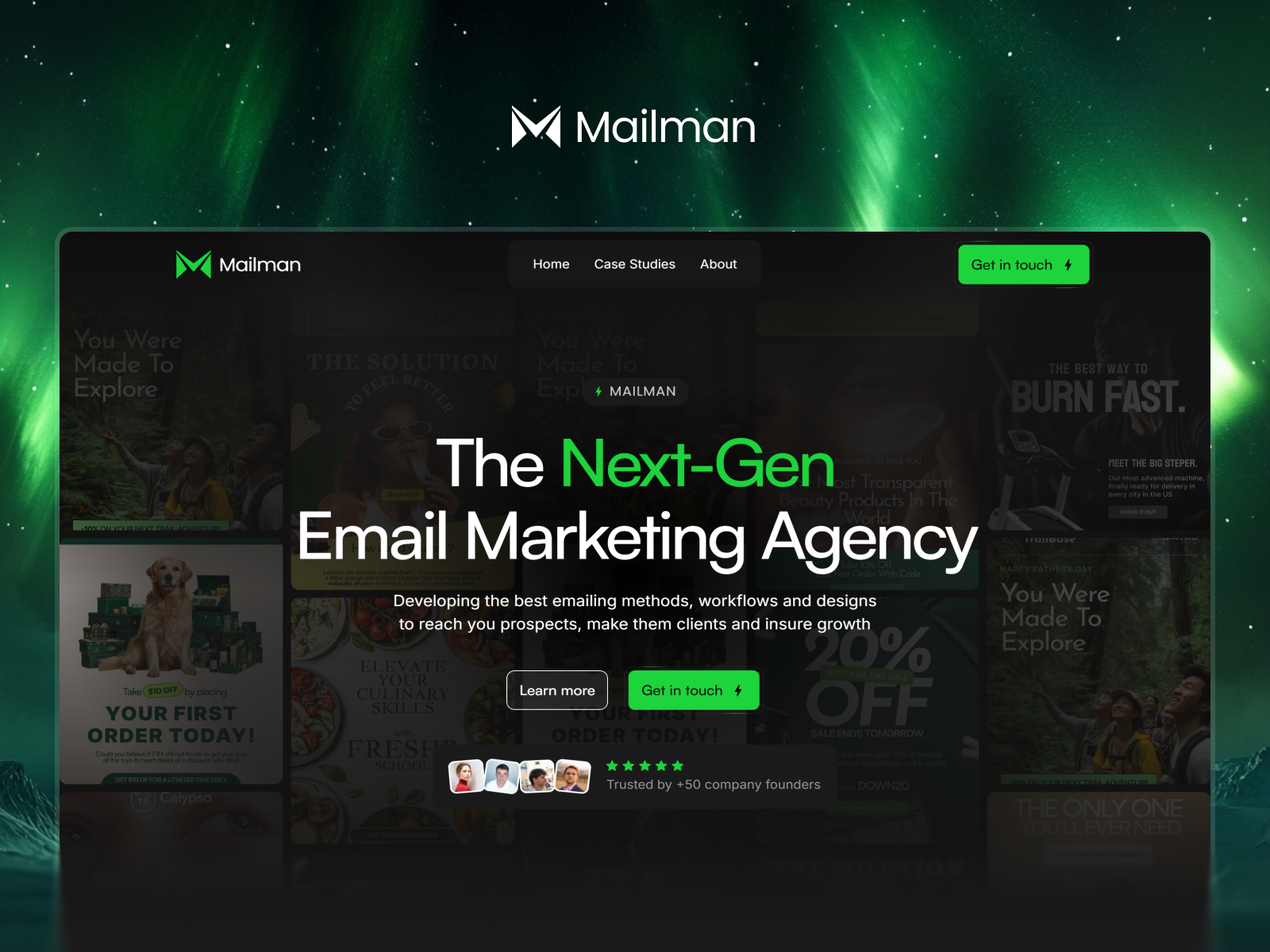 Mailman: Free SaaS Website Template by Gabin B. — Framer Marketplace
