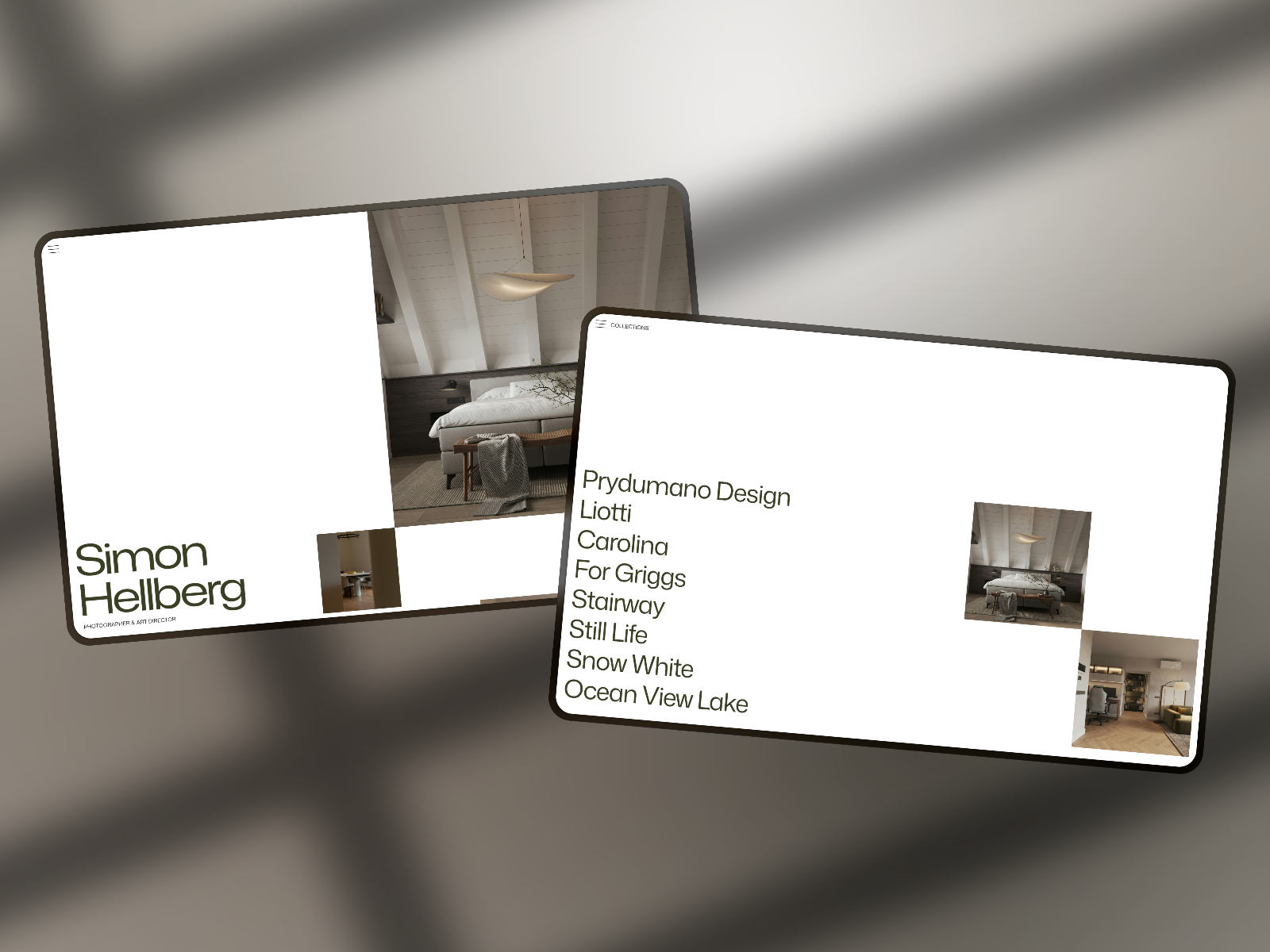 SimonHelberg: Free Photography Website Template by Visuals • Supply ...