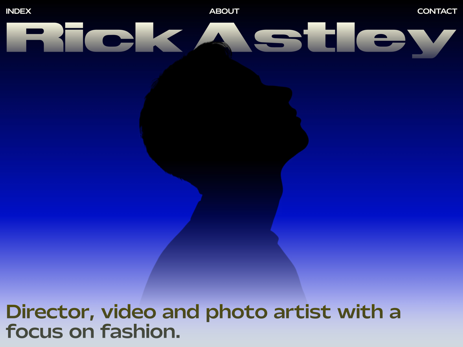 Rick Astley: Responsive Photography Website Template by Ilker — Framer Marketplace