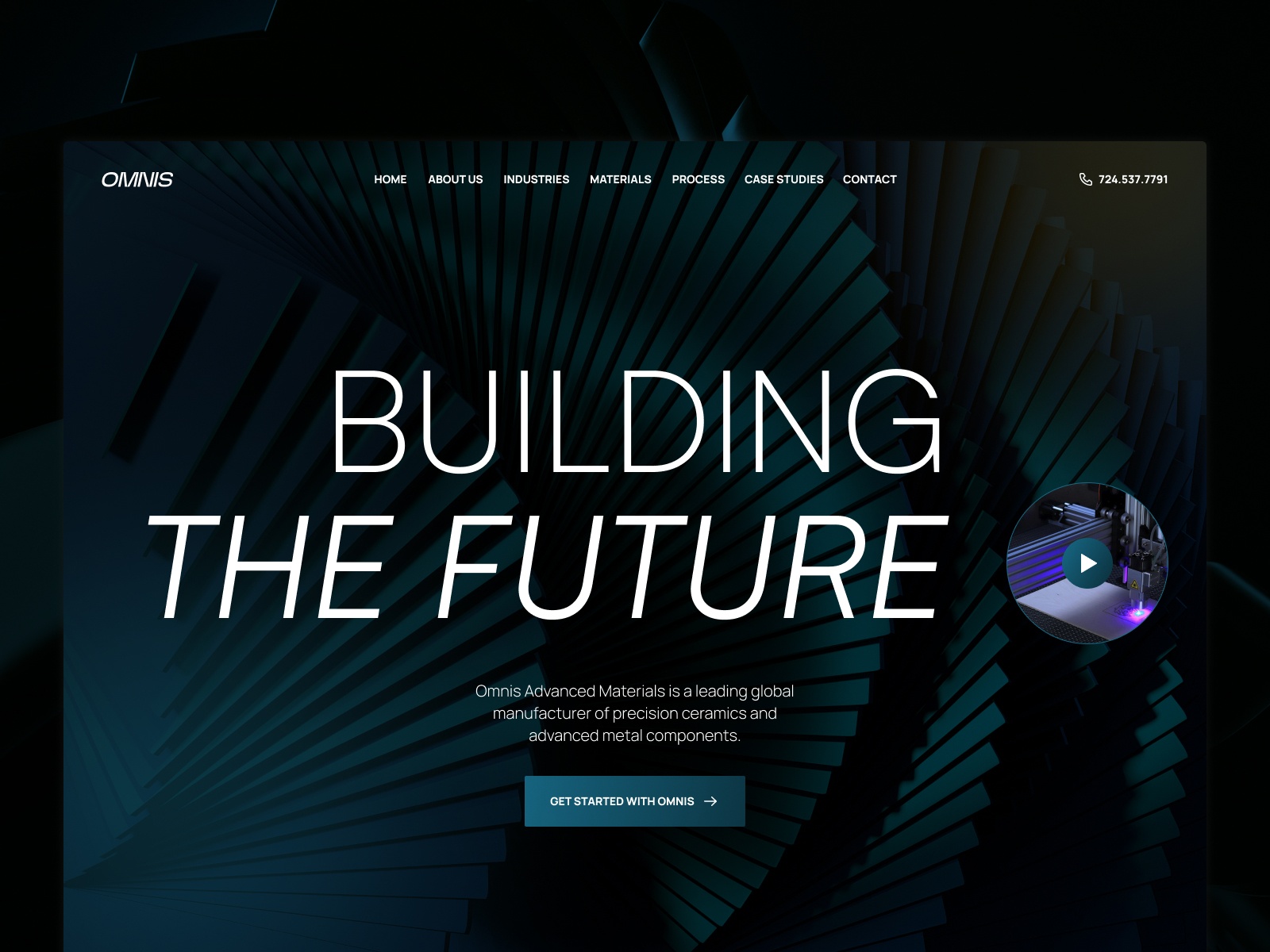 Omnis: Responsive Business Website Template by João Barbosa — Framer ...