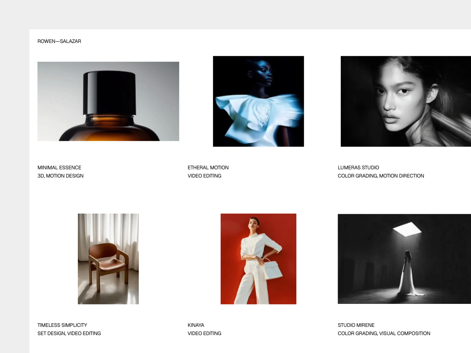 Rowen: Responsive Portfolio Website Template by Marco Follin — Framer ...