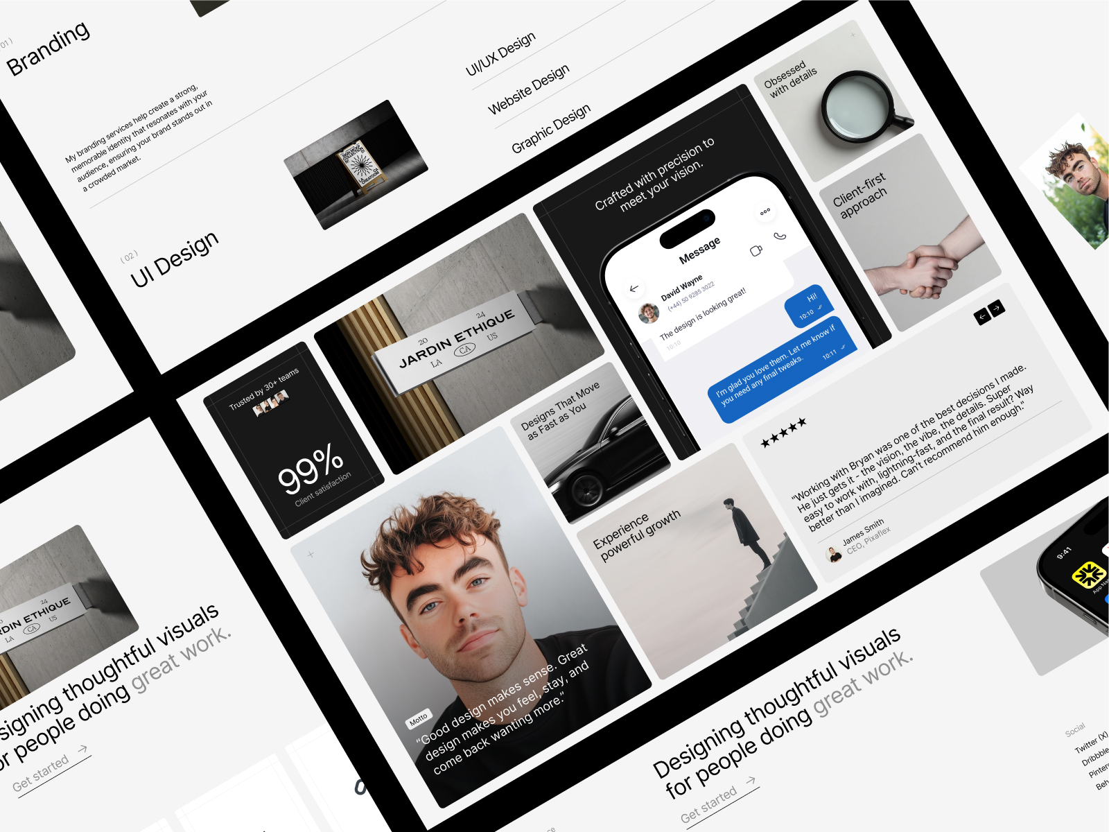 BryanFolio: Responsive Personal Website Template by Shikhar Sharda ...