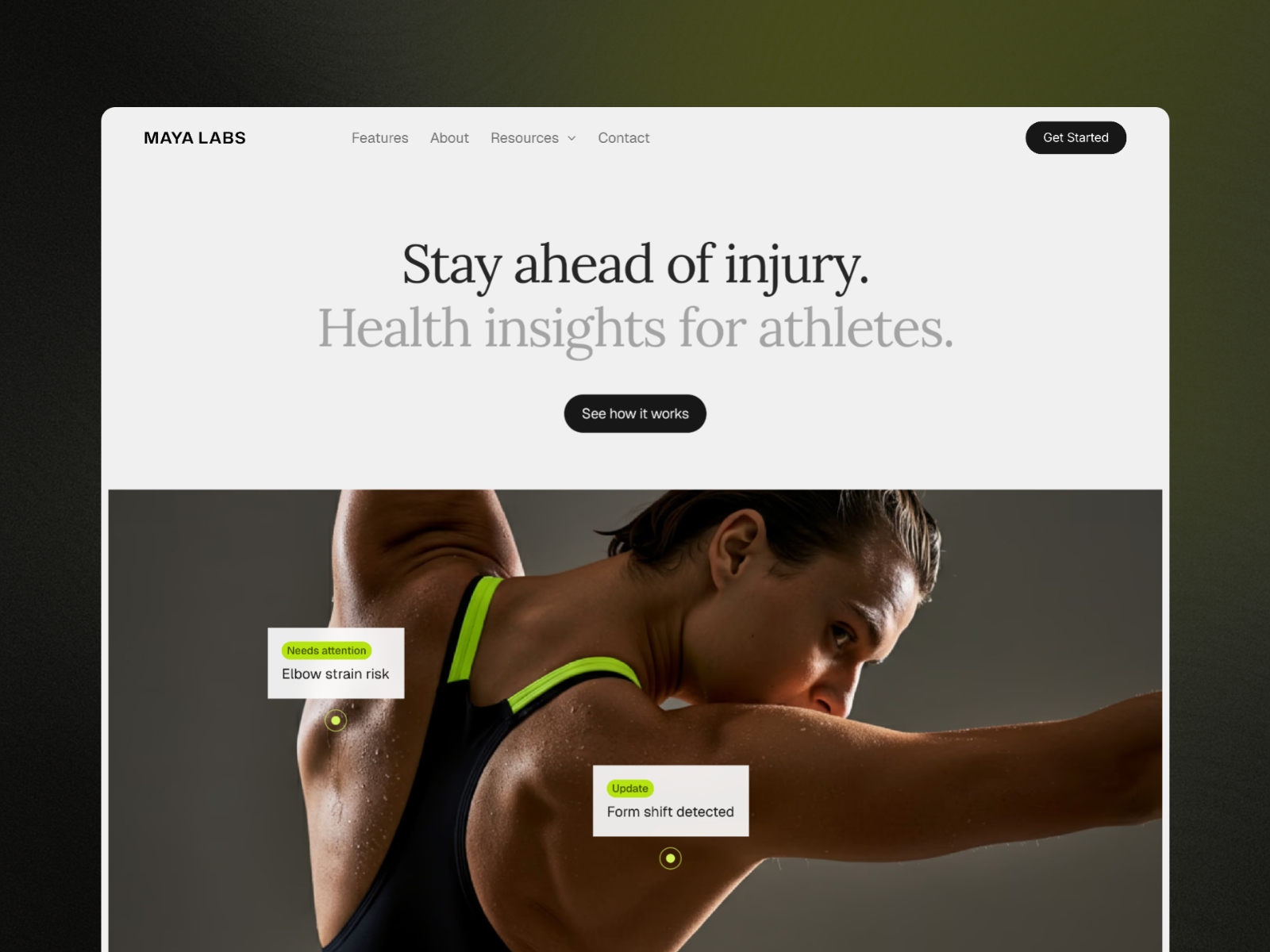 Maya Labs: Free AI Website Template by Sanna Granqvist — Framer Marketplace