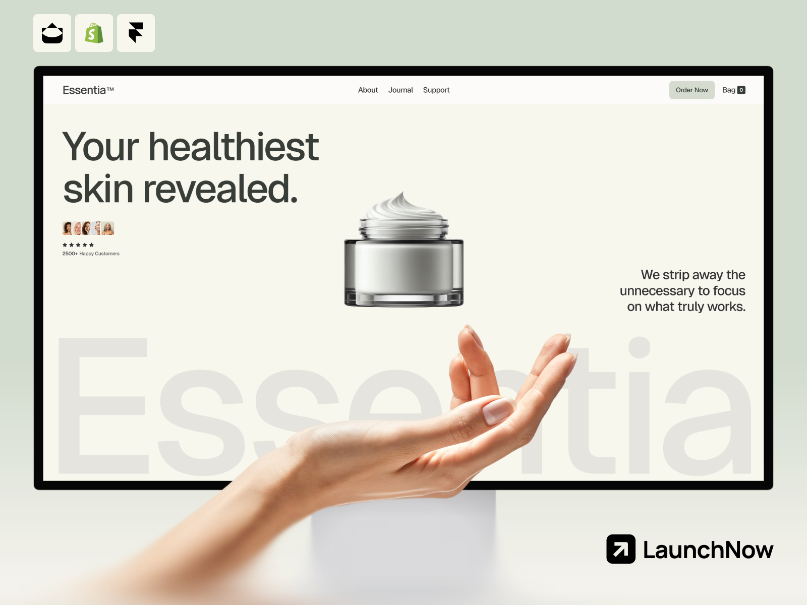 Essentia: Responsive Ecommerce Website Template by Joseph Alexander ...