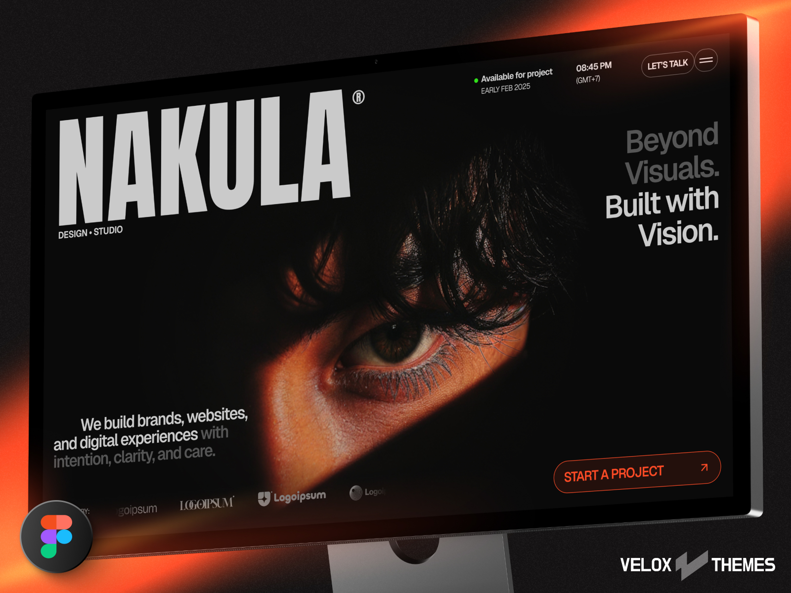 Nakula: Responsive Portfolio Website Template by Velox Themes — Framer Marketplace