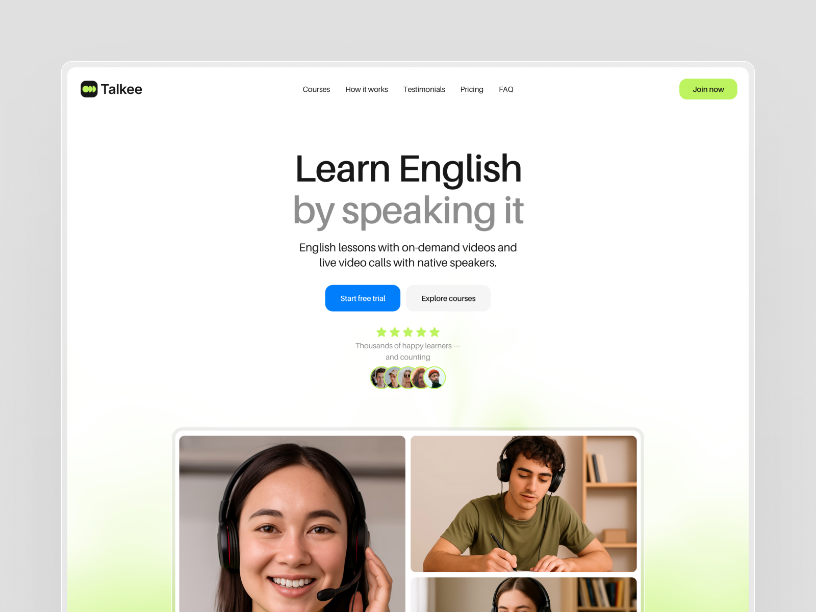 Talkee: Free Education Website Template by Pixsellz — Framer Marketplace