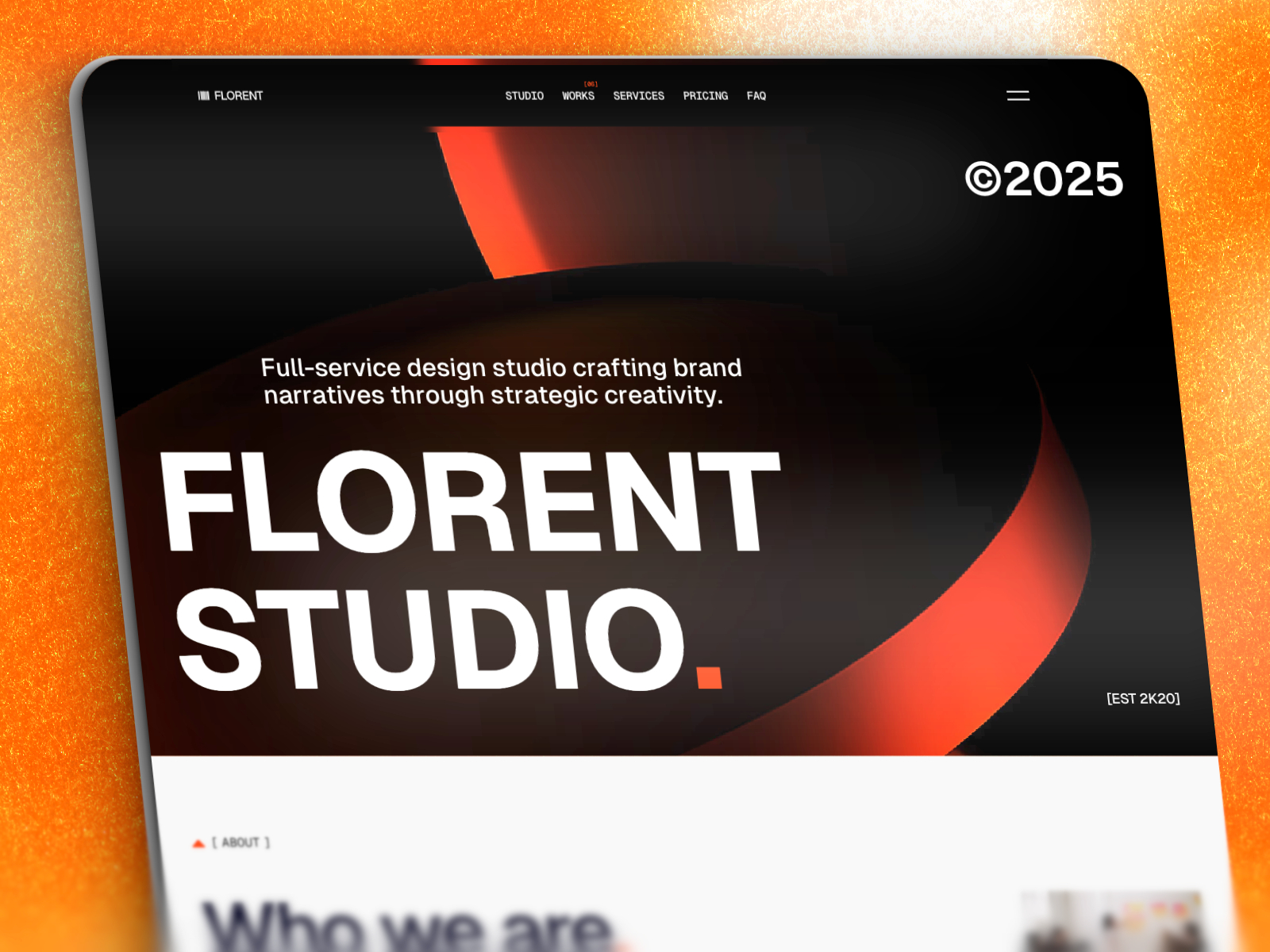 Florent S.: Free Portfolio Website Template by Omakase — Framer Marketplace