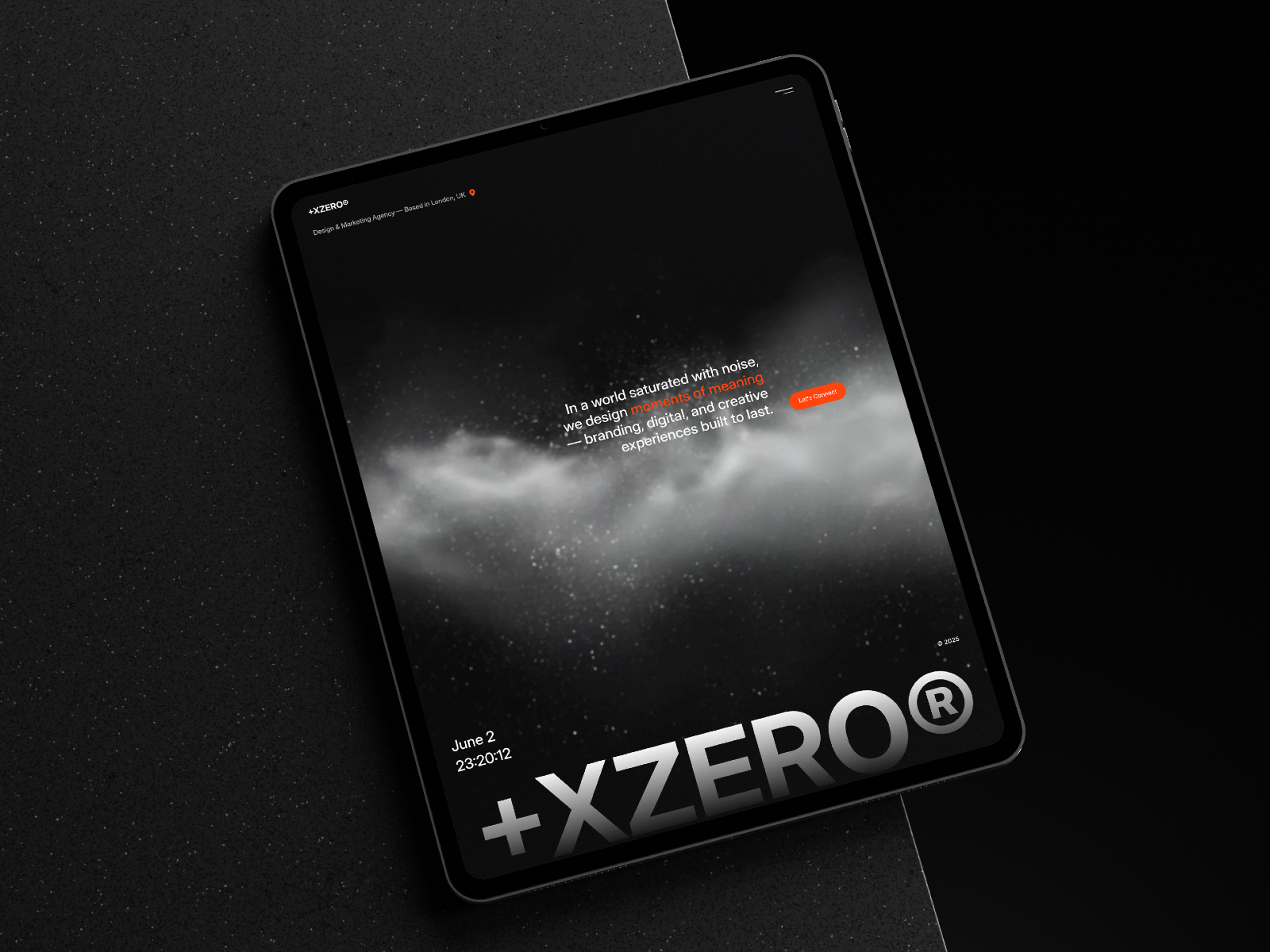 Xzero: Responsive Agency Website Template by Cristian Mielu — Framer ...