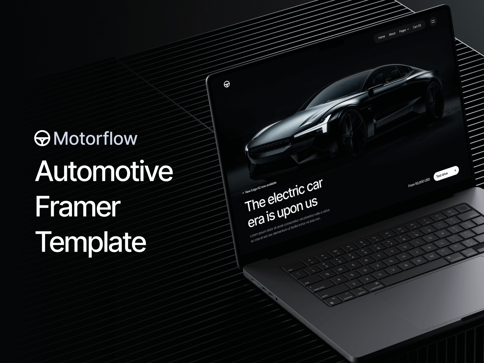Motorflow: Responsive Car & Auto Website Template by BRIX Templates ...