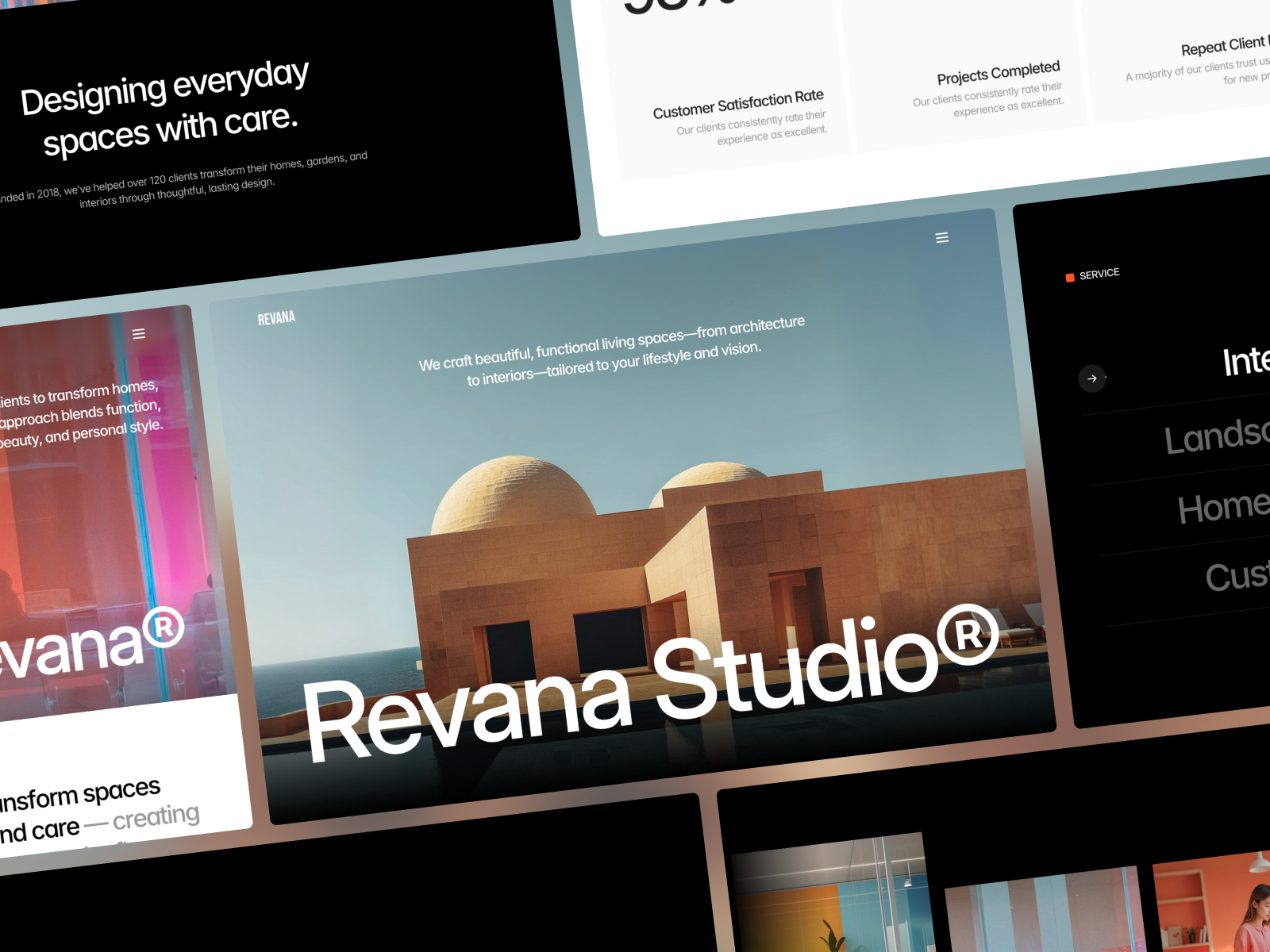 Revana: Responsive Personal Website Template by Lunis Design — Framer ...