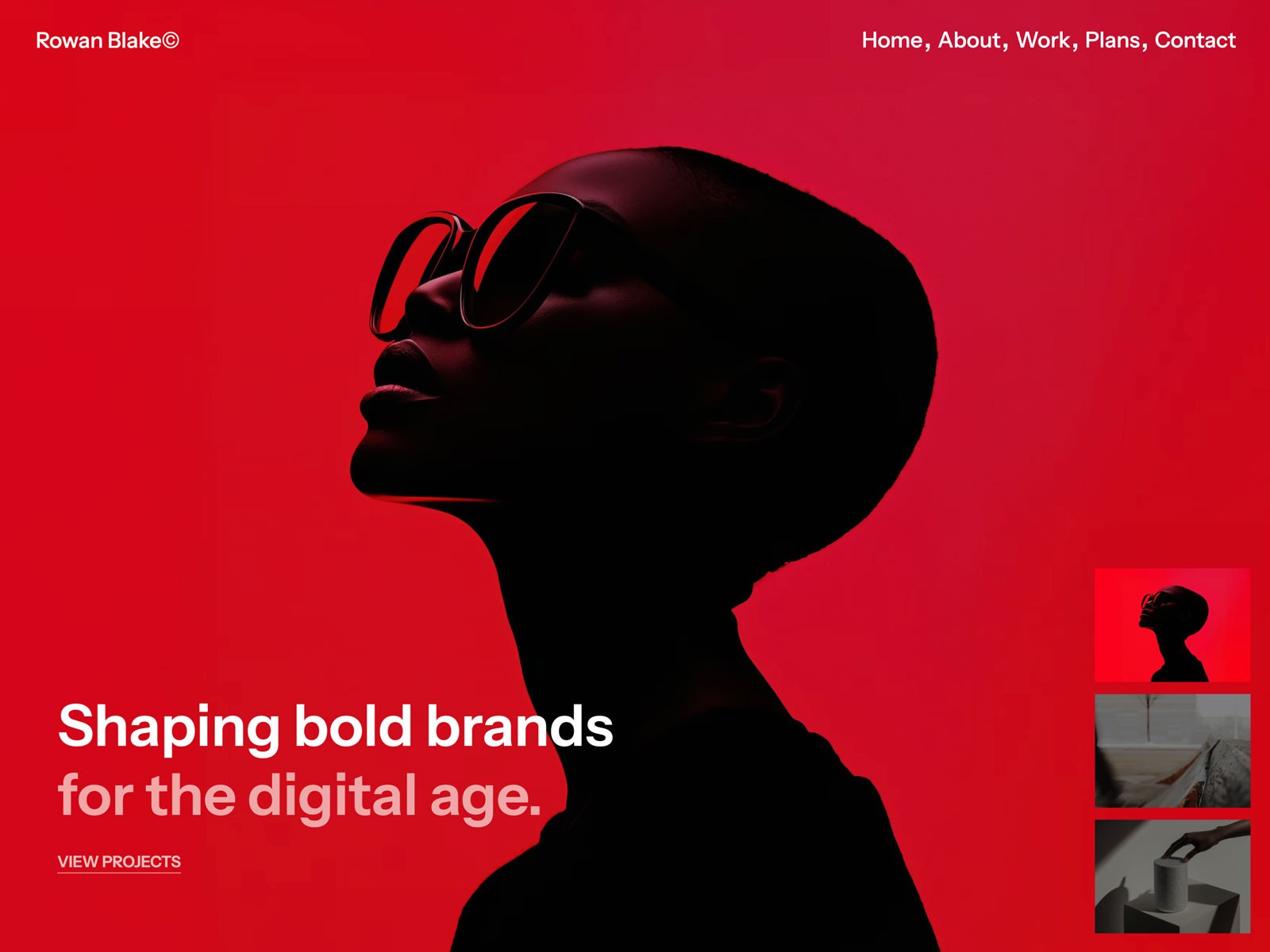 Rowan X: Responsive Portfolio Website Template by Flowmance — Framer Marketplace