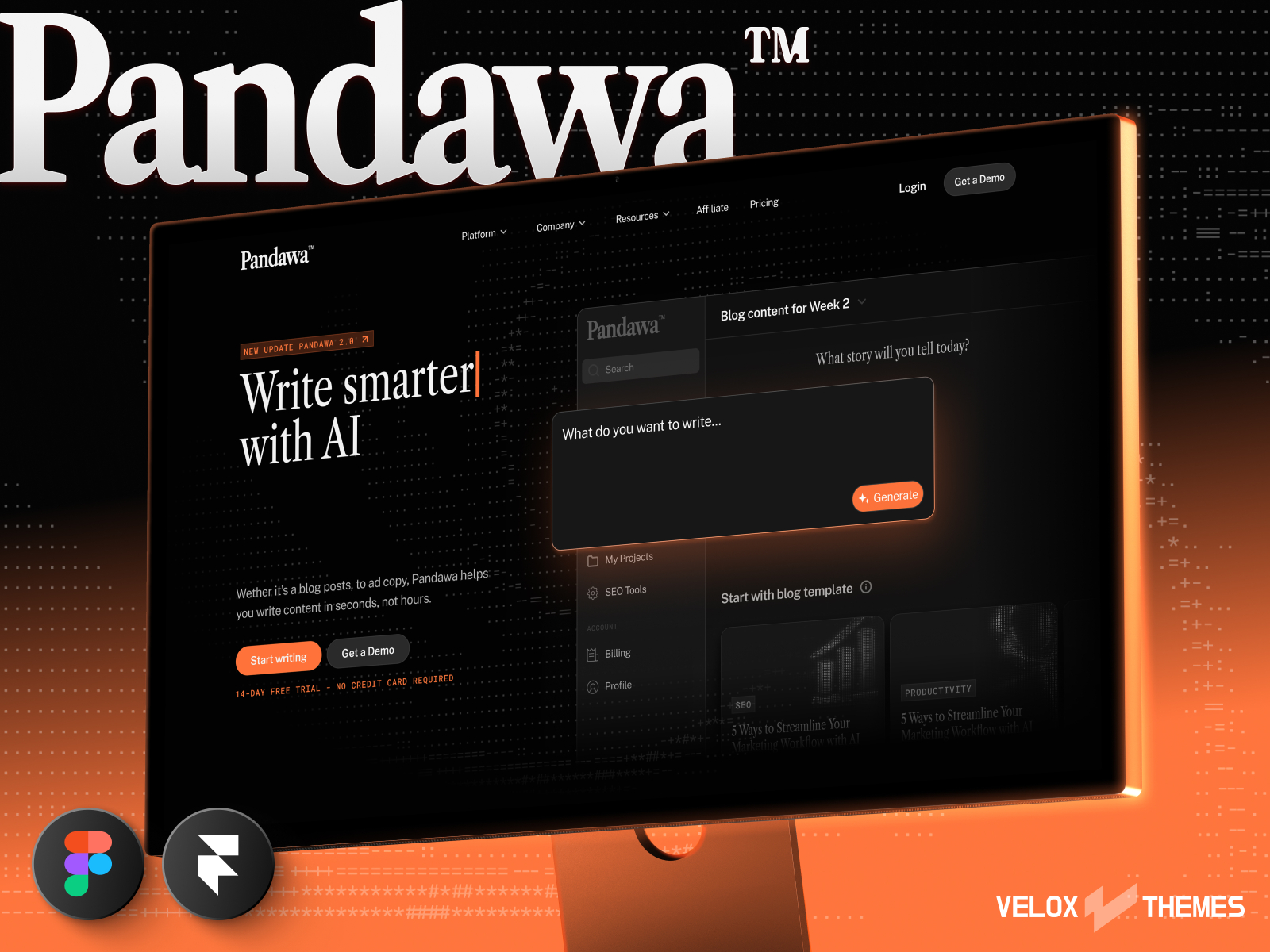 Pandawa: Responsive SaaS Website Template by Velox Themes — Framer Marketplace