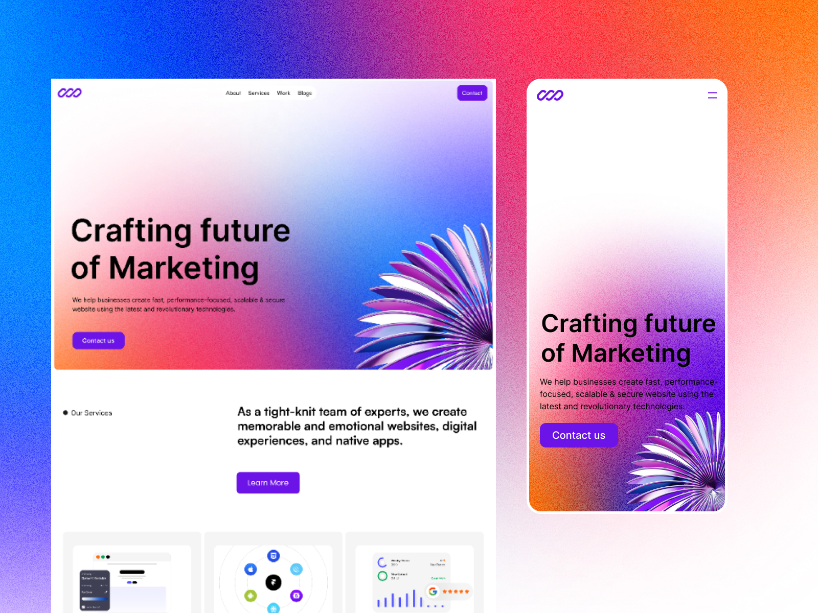 Marketia: Free Agency Website Template by Nazmul Hassan — Framer Marketplace