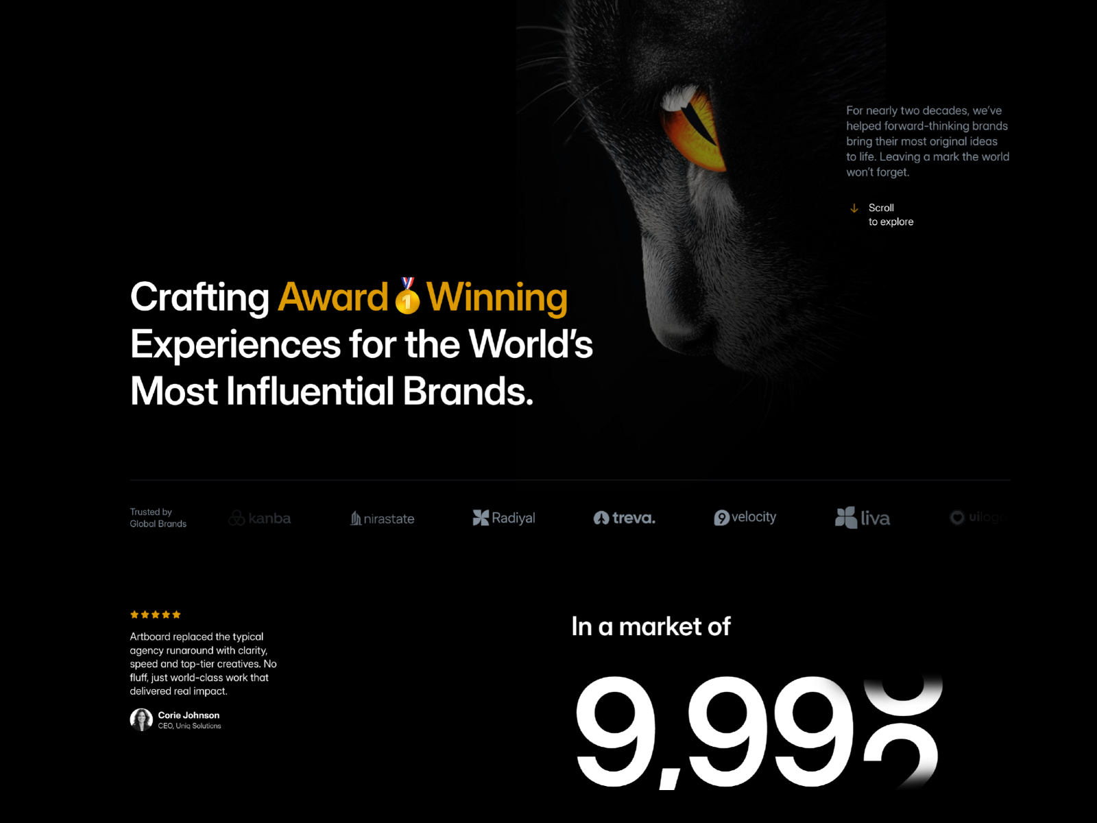 Artboard: Responsive Portfolio Website Template by Essa Donzo — Framer ...