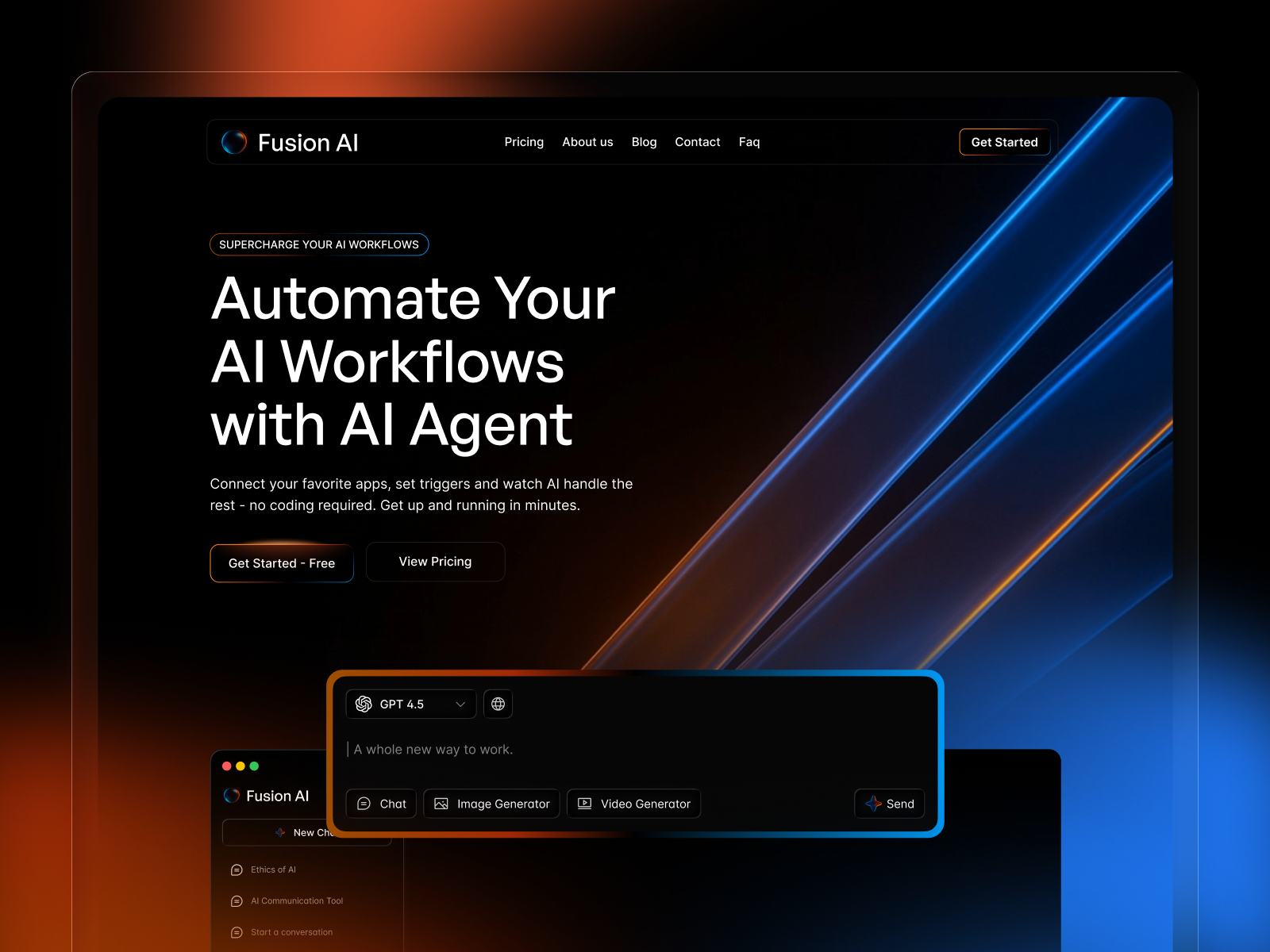 Fusion AI: Responsive Web3 Website Template by Amani Studio — Framer ...