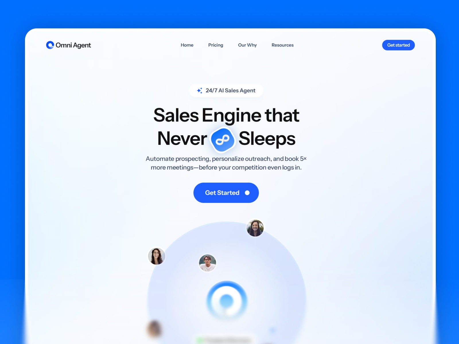 Omni Agent: Responsive AI Website Template by Sushil Kumar Yadav — Framer Marketplace