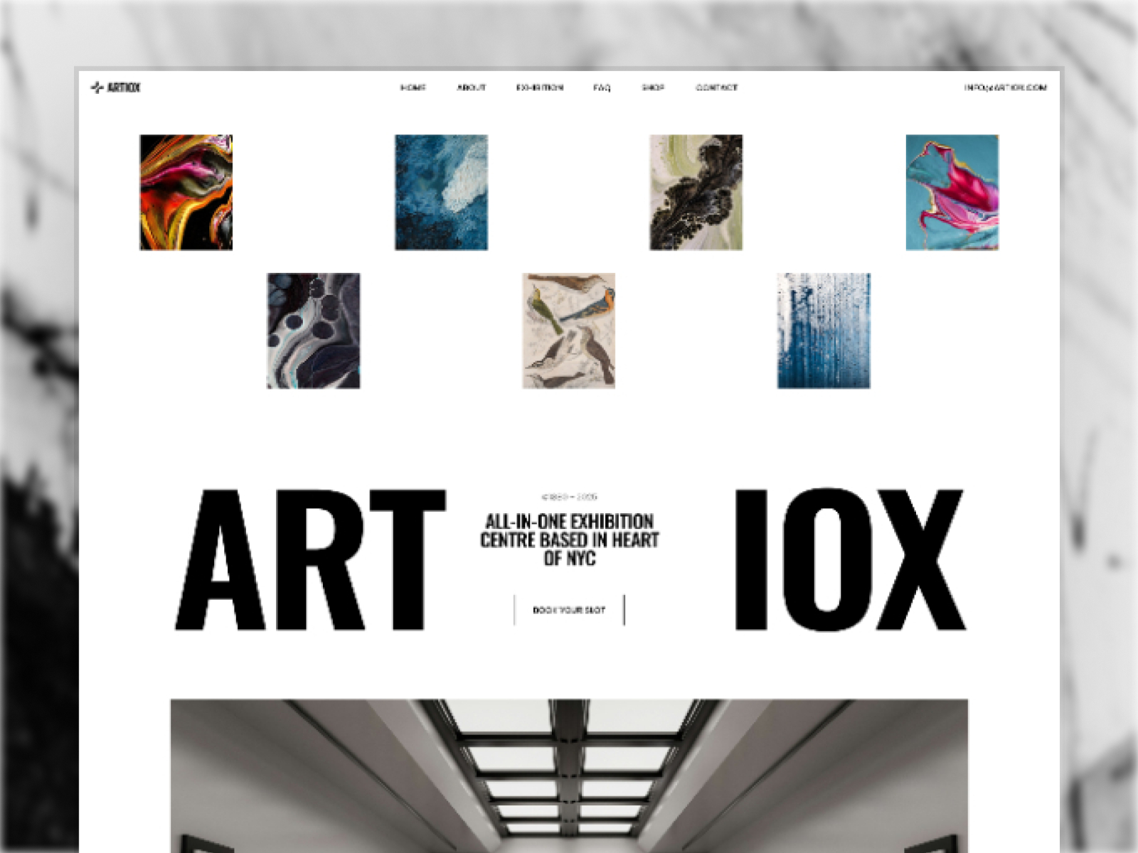 Artiox: Responsive Art & Design Website Template by RedDevs — Framer ...
