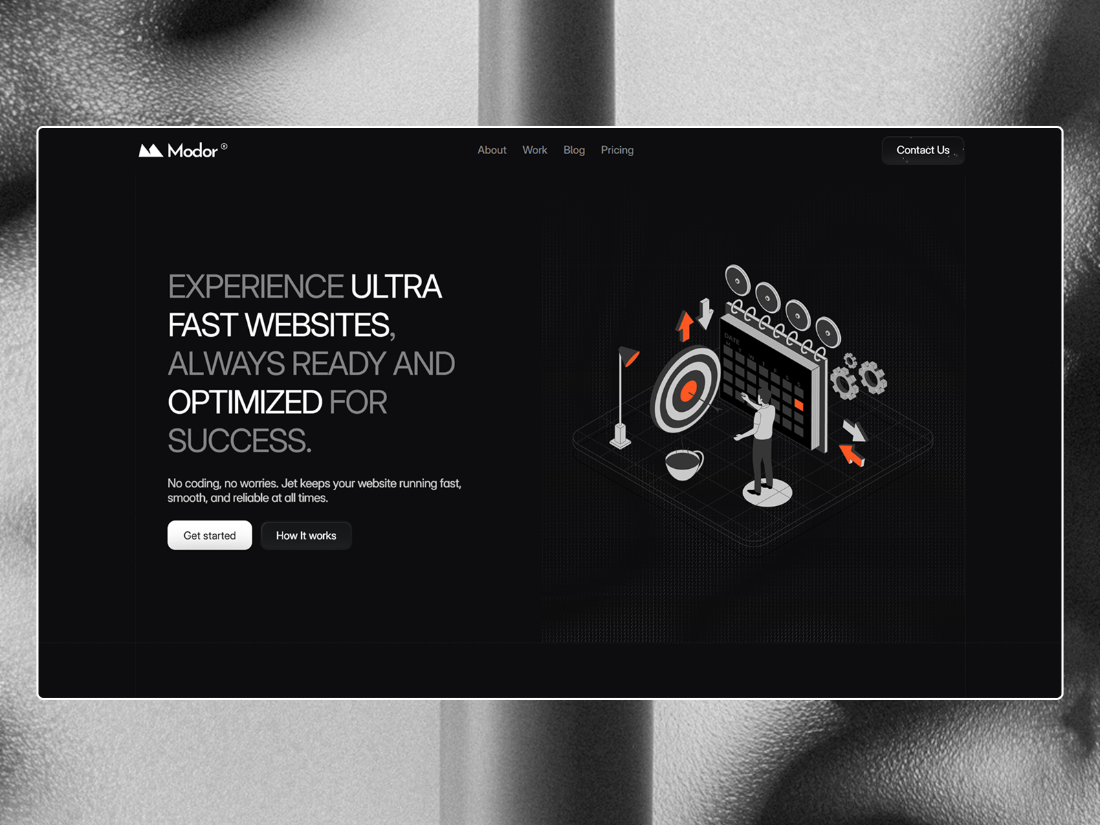 Modor : Free Agency Website Template by Dulaj dilshan — Framer Marketplace